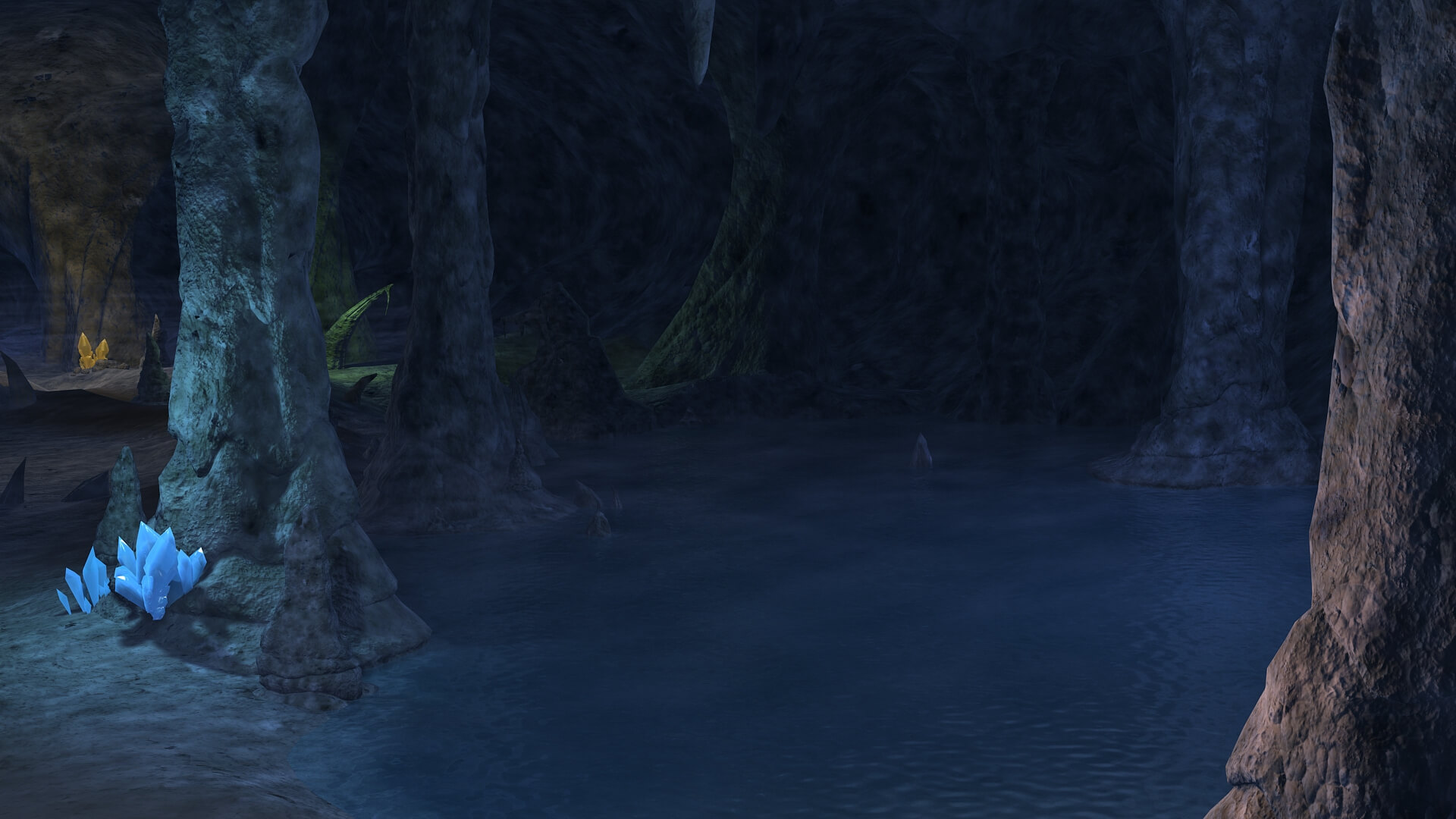 Cave Hole Stalactite Crystal Cavern - 3D Model by ogmodels