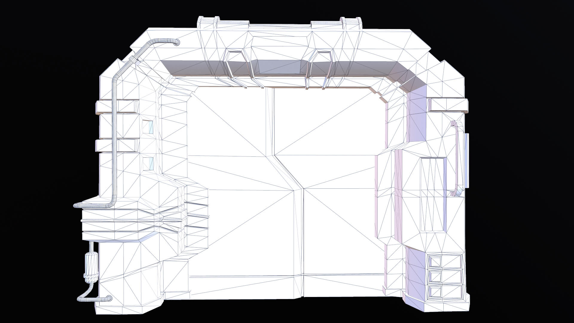 Electronic Gate Electric Door - 3D Model by ogmodels