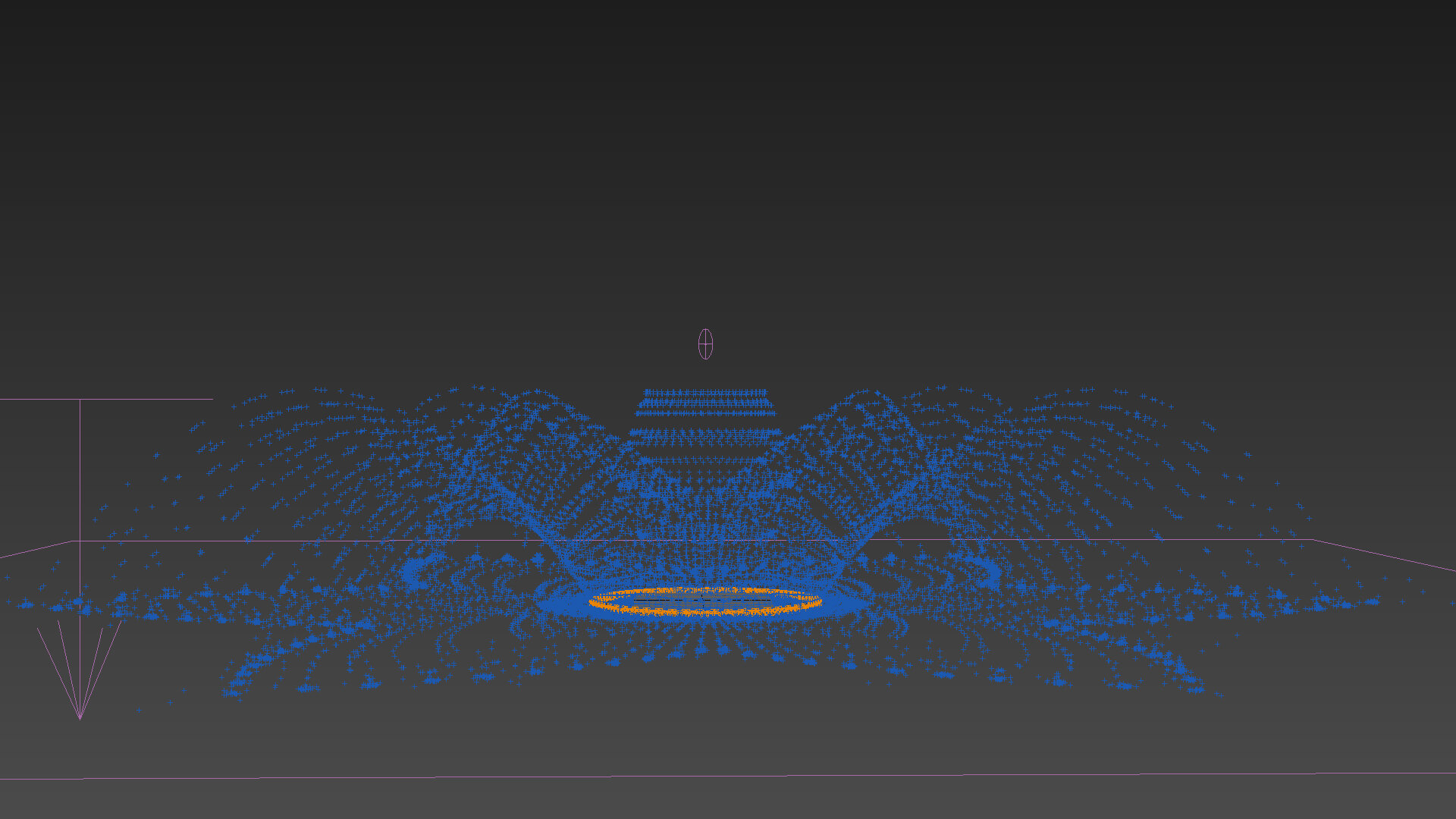 Particle Fountain 01 - 3D Model by ogmodels