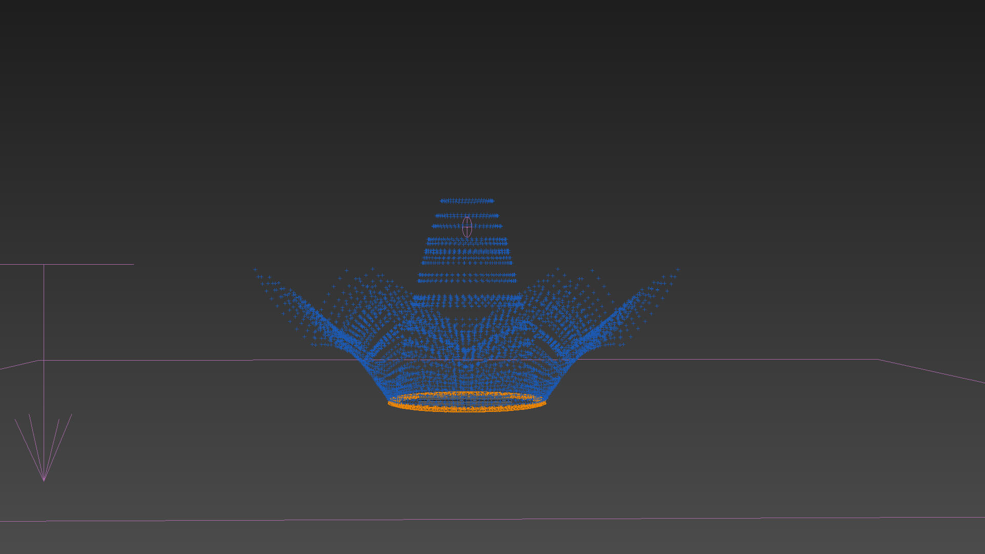 Particle Fountain 01 - 3D Model by ogmodels