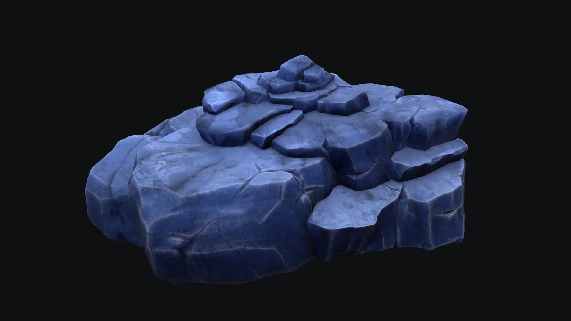 Rocks Stones Mine - 3D Model by ogmodels