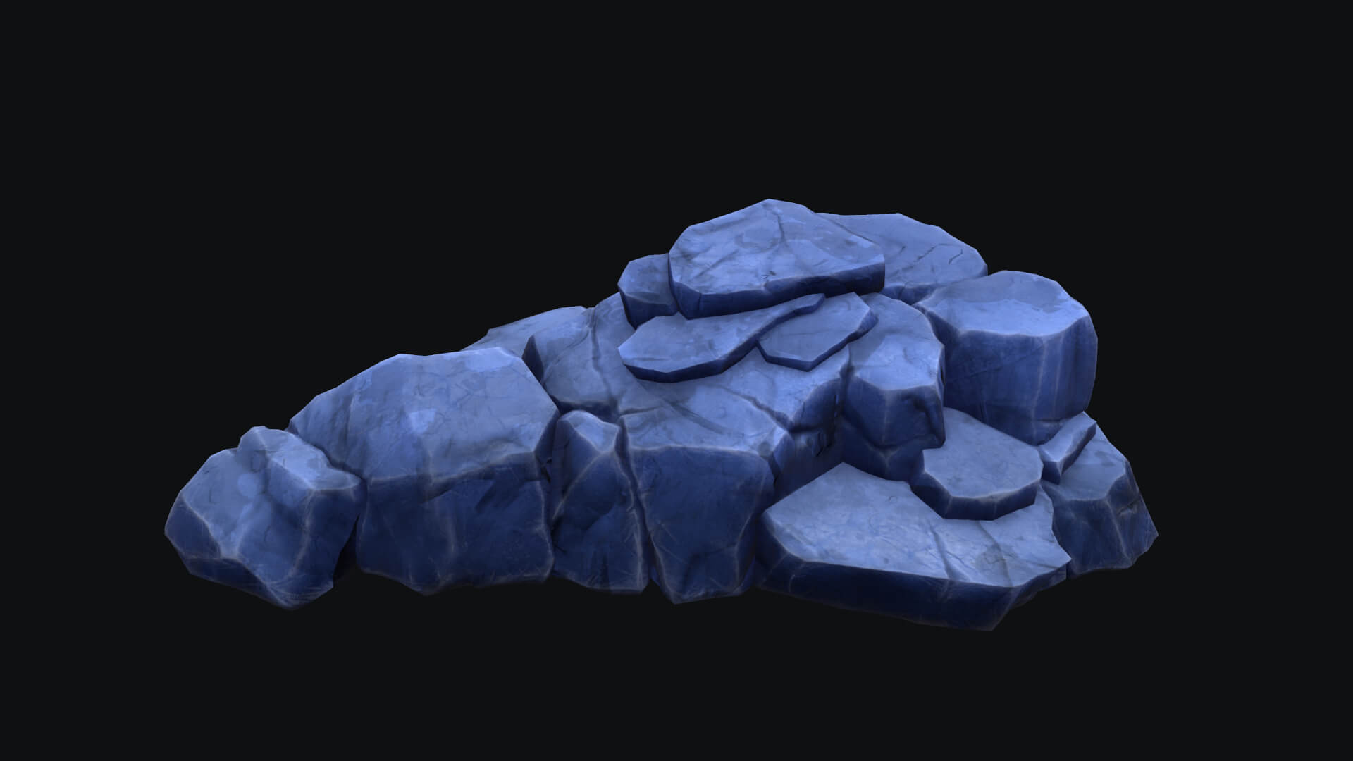 Rocks Stones Mine - 3D Model by ogmodels