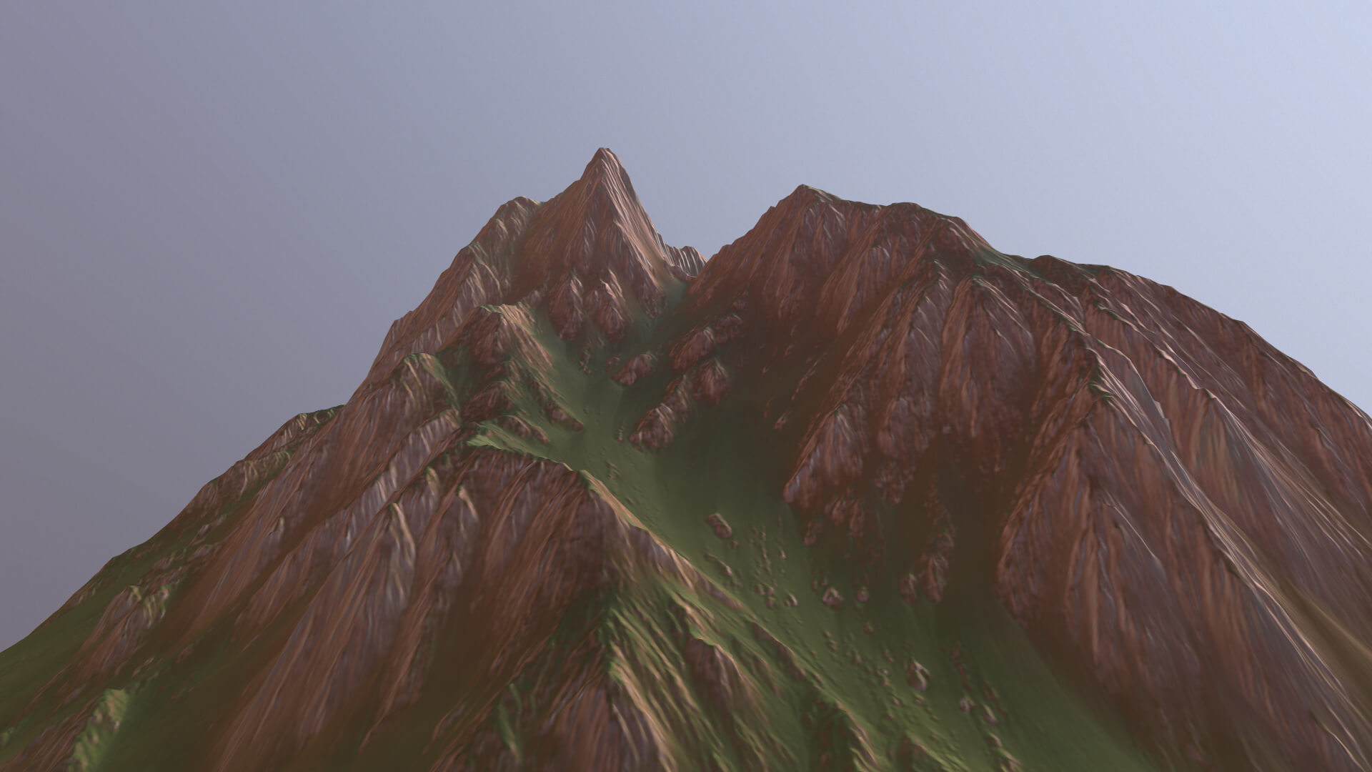 Terrain Hills Mountains - 3D Model by ogmodels