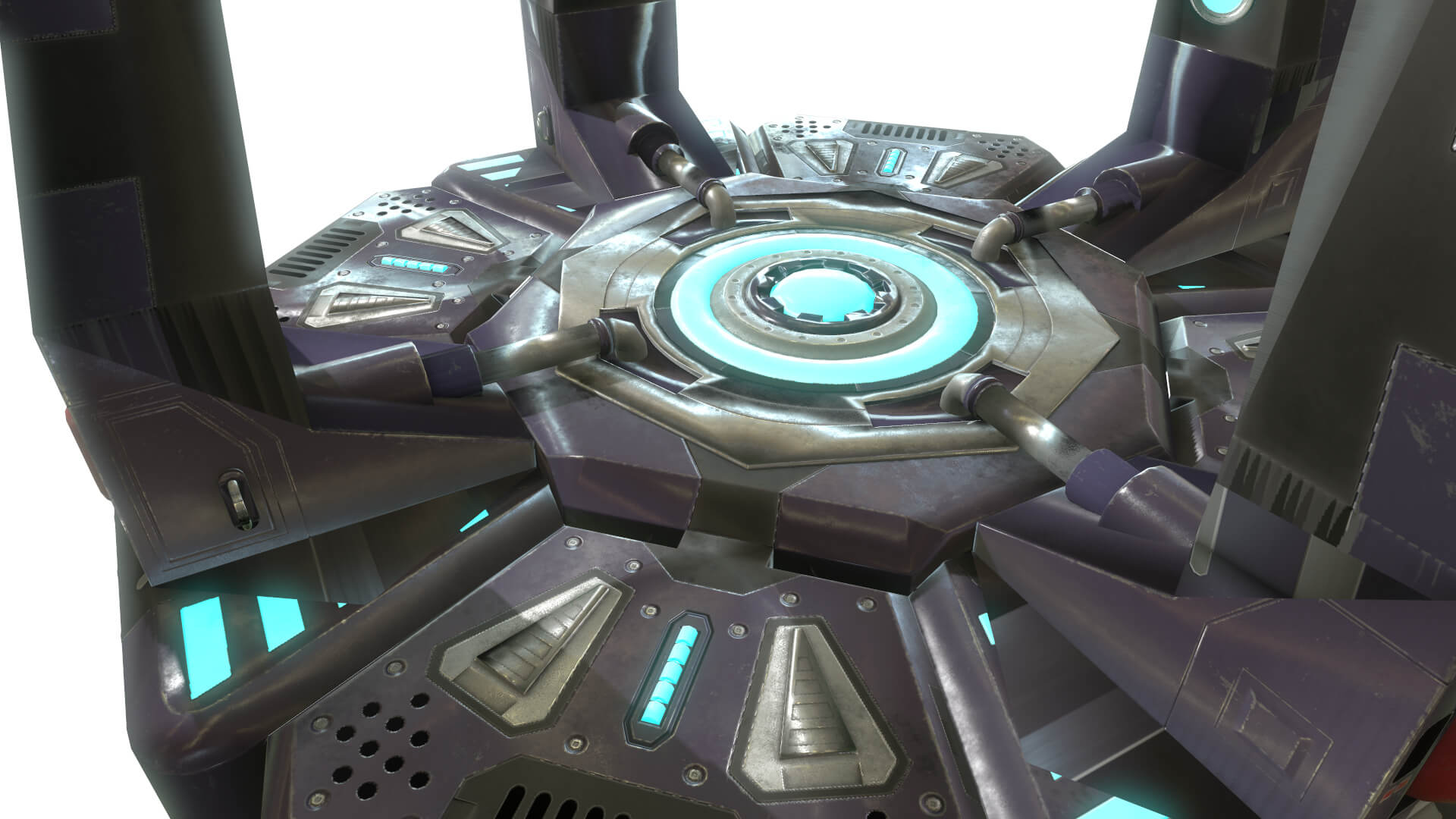 Warp Gate Teleport - 3D Model by ogmodels