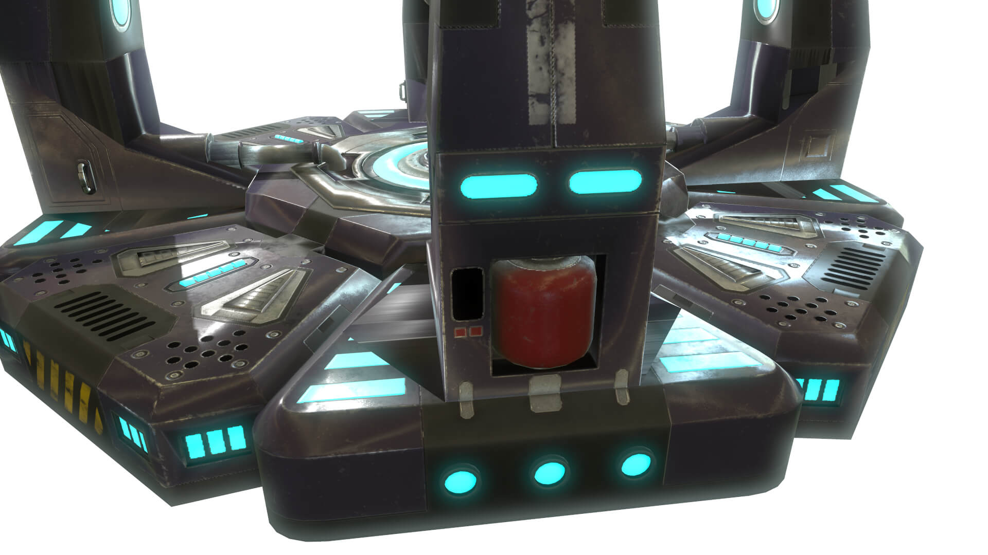 Warp Gate Teleport - 3D Model by ogmodels