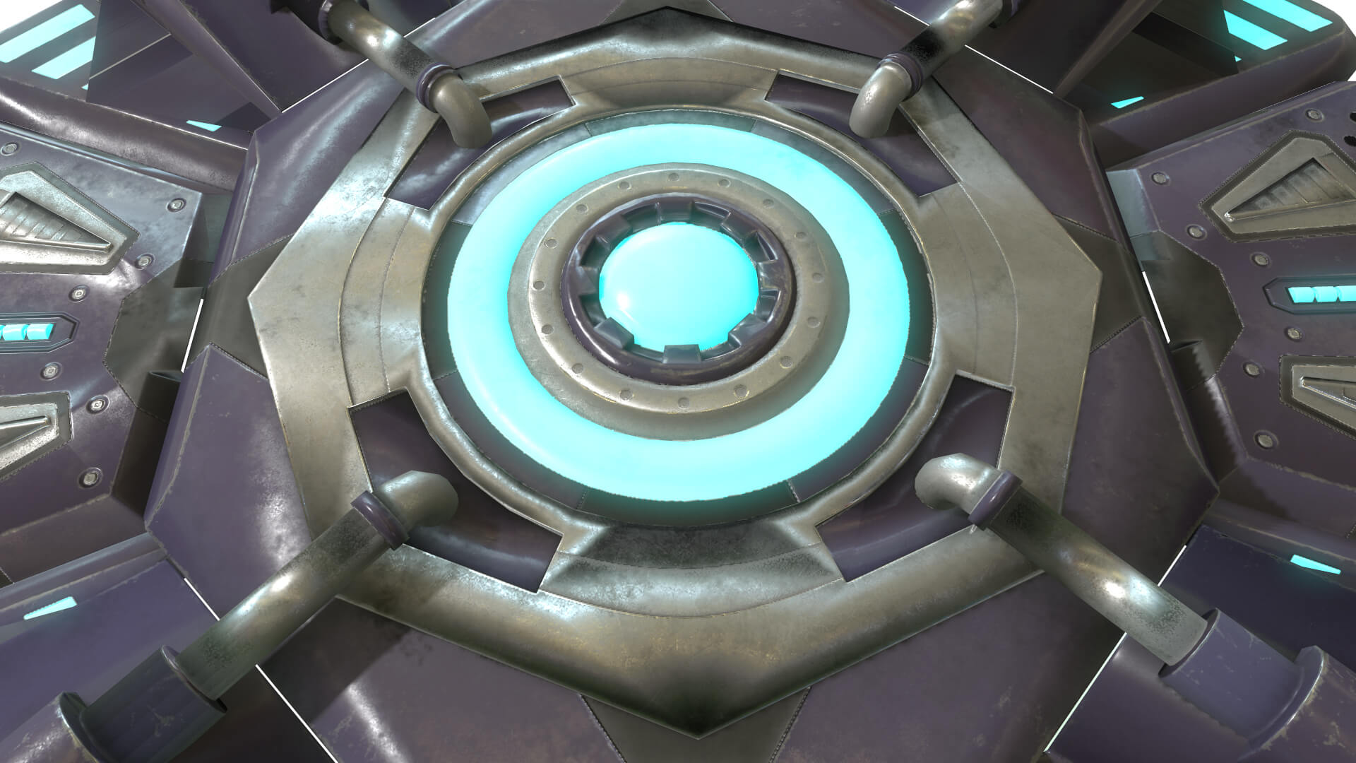 Warp Gate Teleport - 3D Model by ogmodels