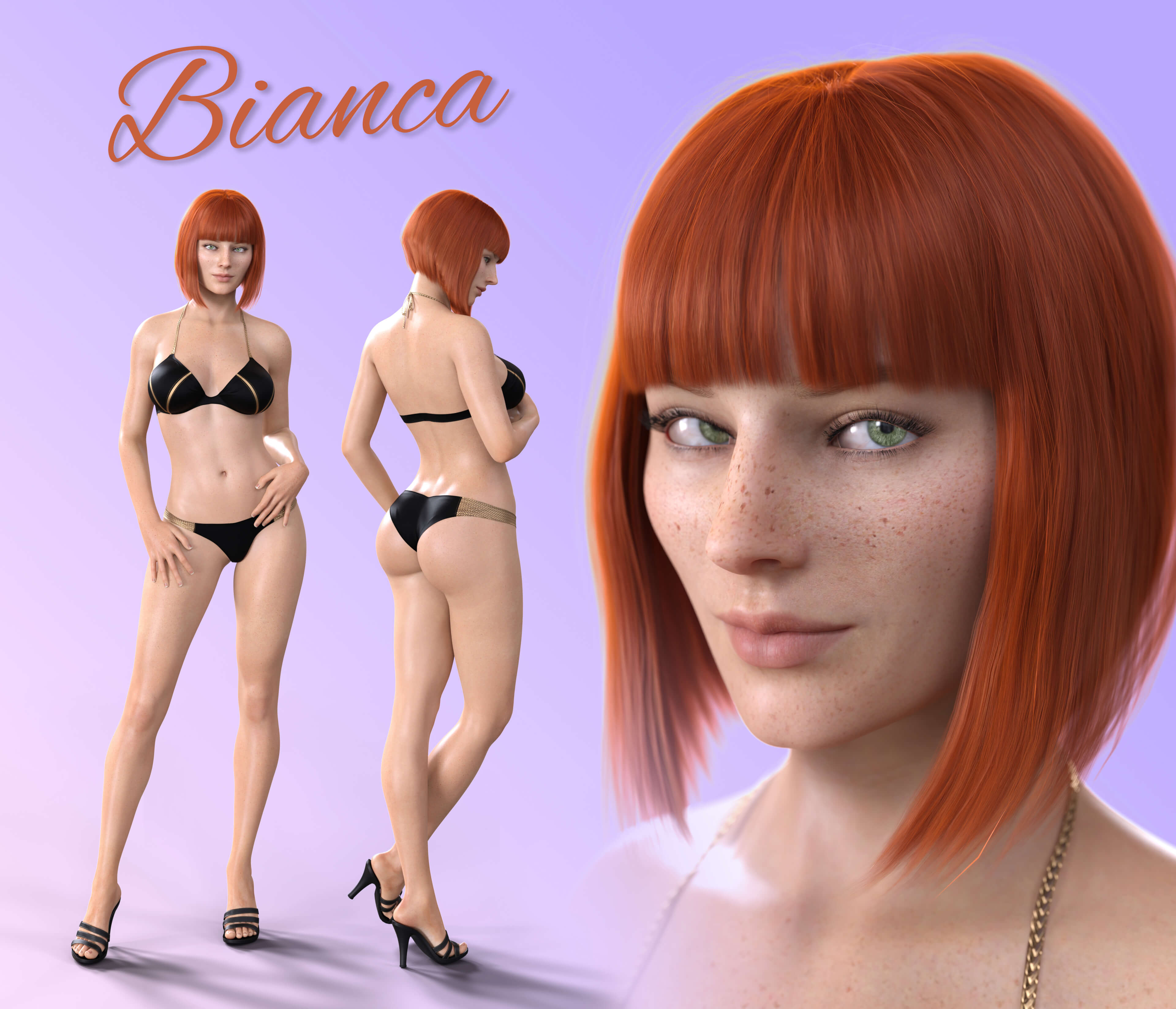 Introducing Bianca 3D Render, Digital Art by OH3D