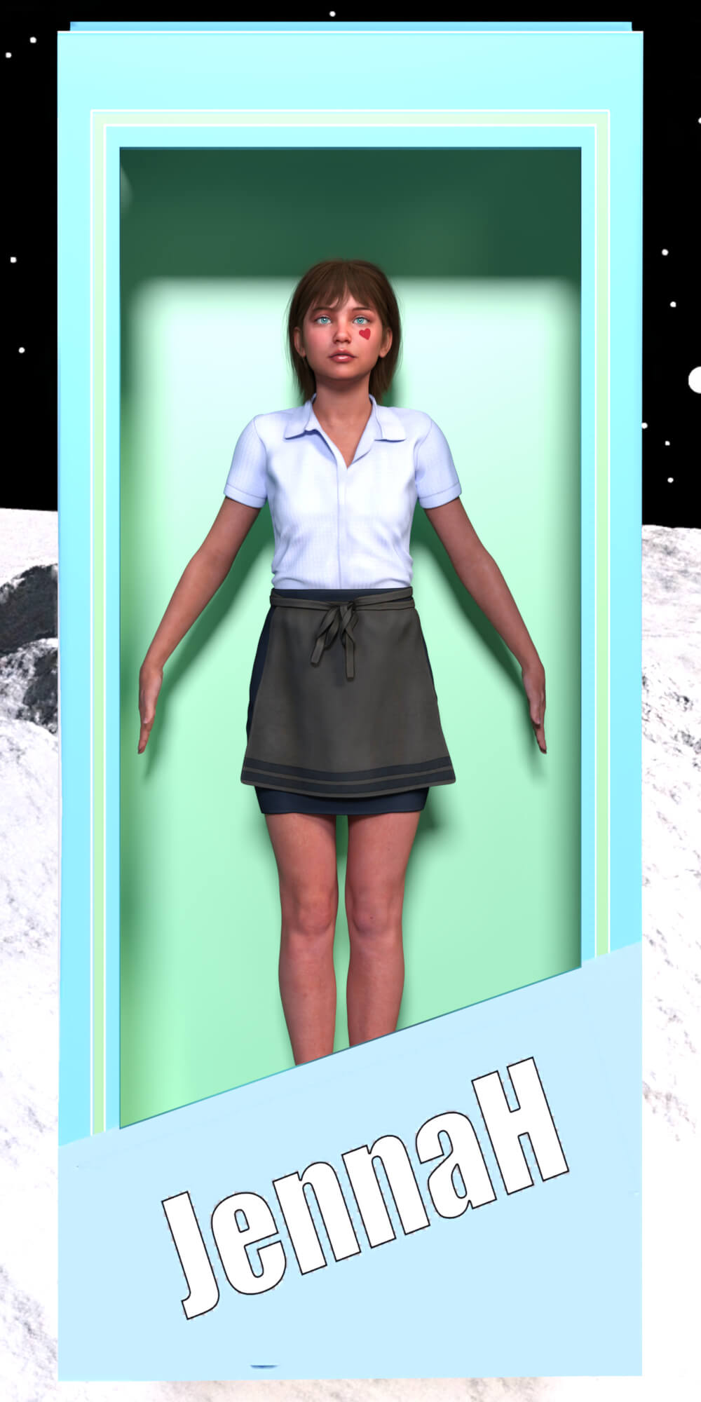 JennaH Teen for Genesis 8 Female - Daz Content by Ohnomen