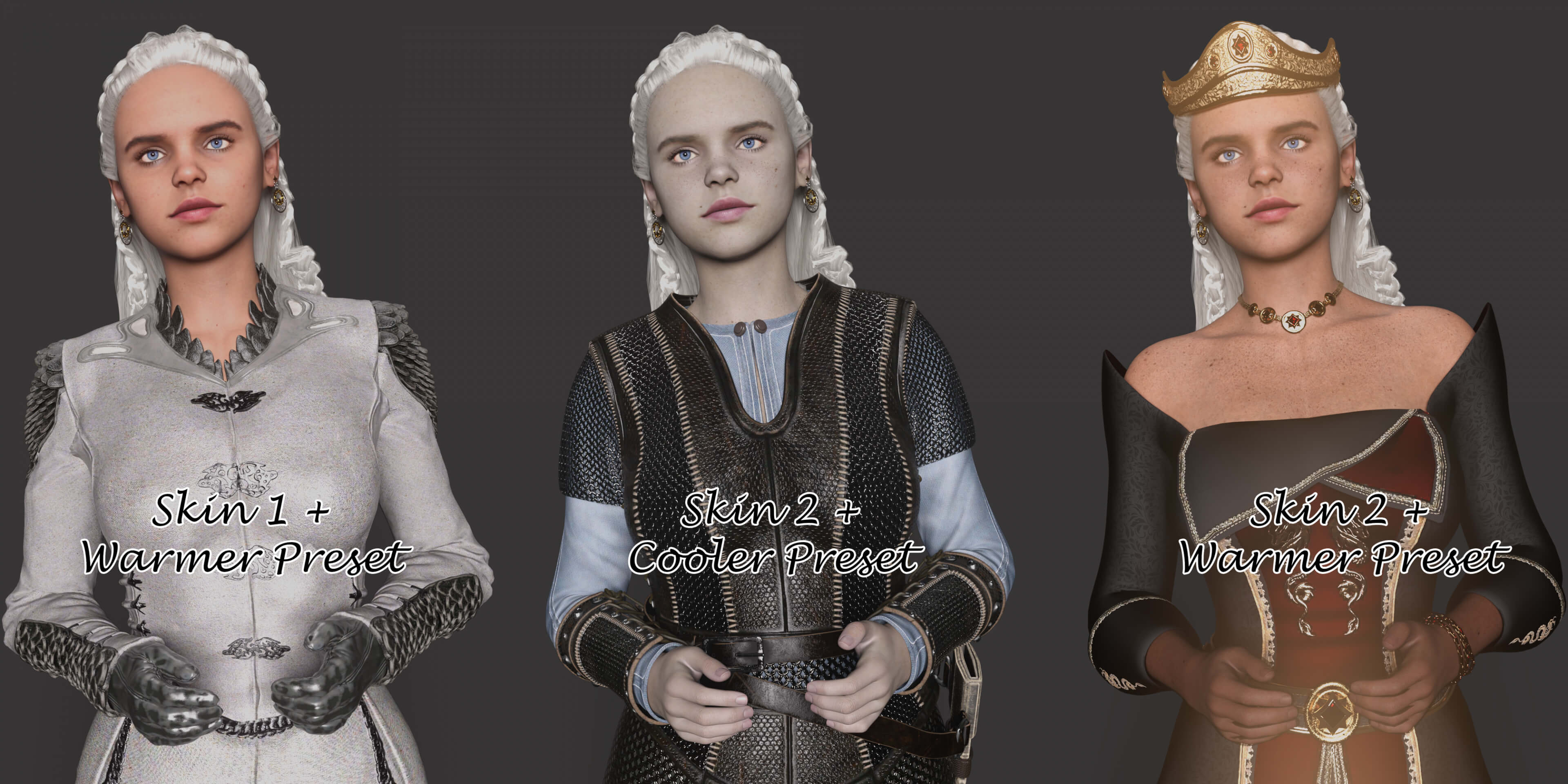 Rhae Targaryev for Genesis 9 - Daz Content by Ohnomen