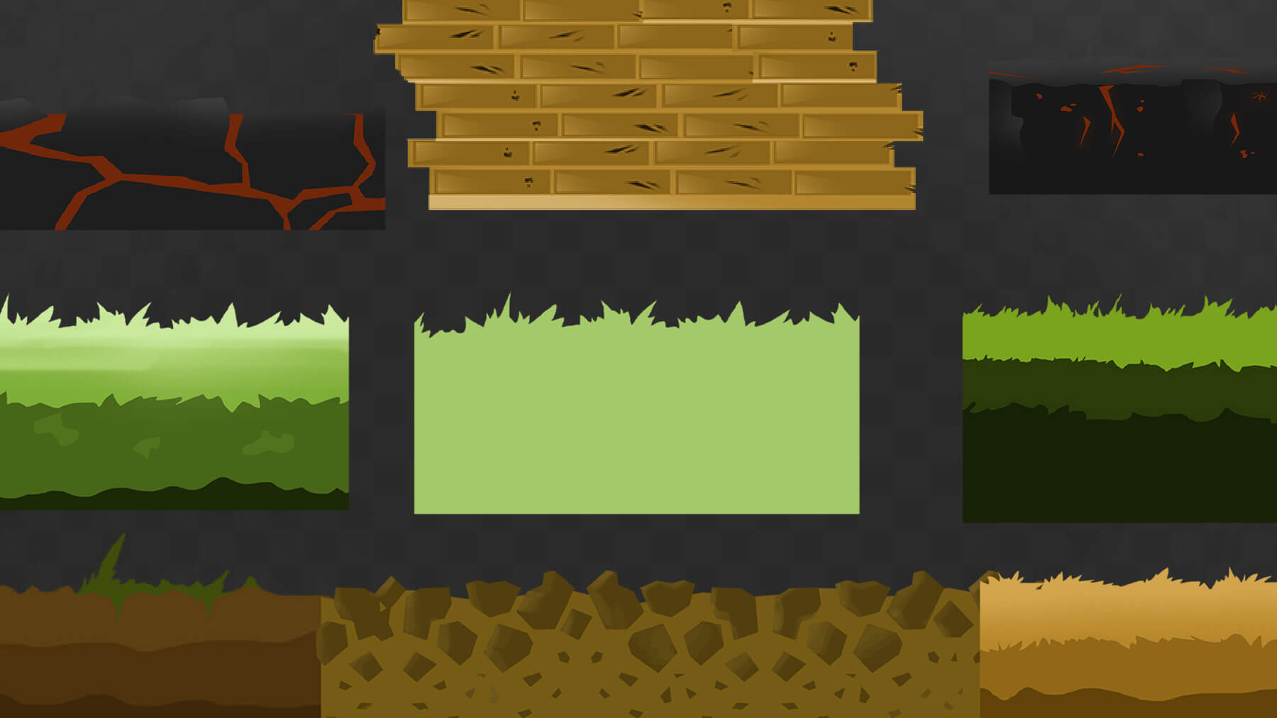 2D Tileset Pack by Okba Amrate