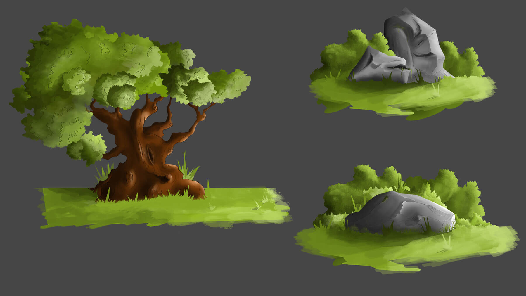 2D Tileset Pack by Okba Amrate