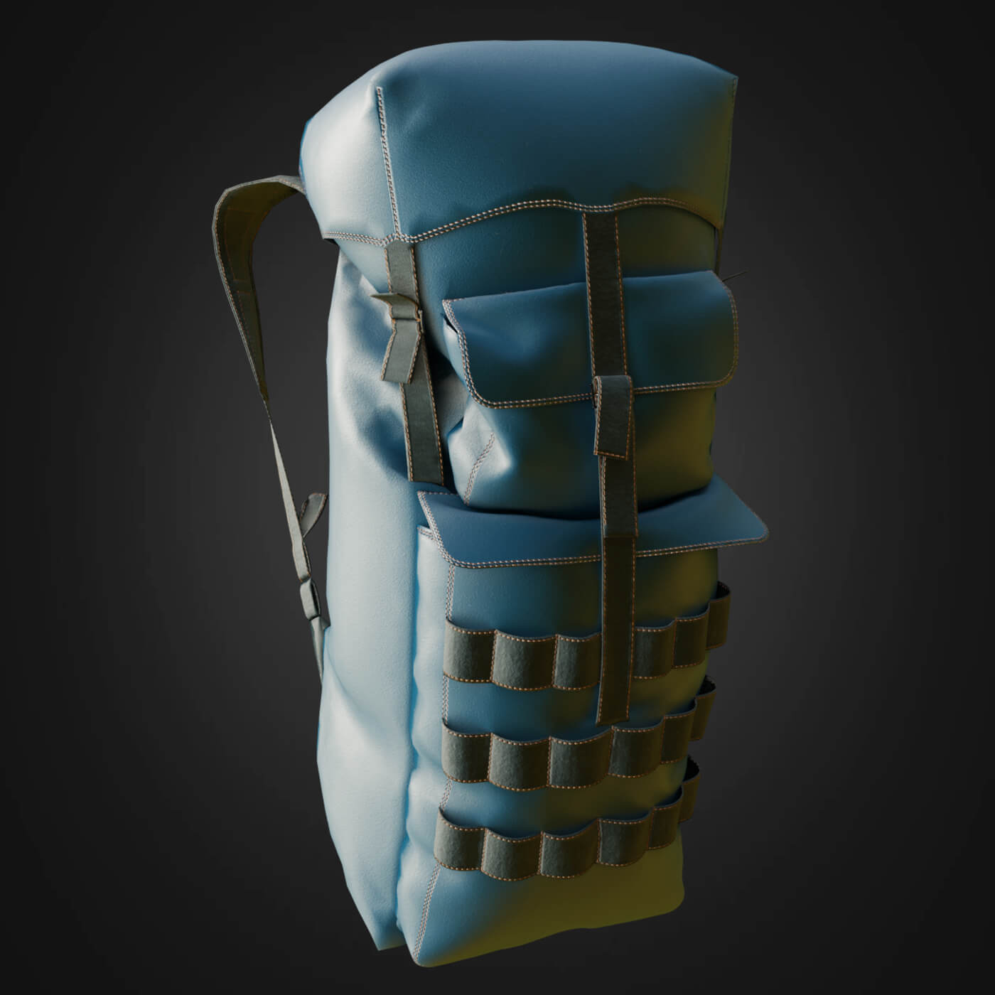 Backpacks Set - 3D Model by old_hunter