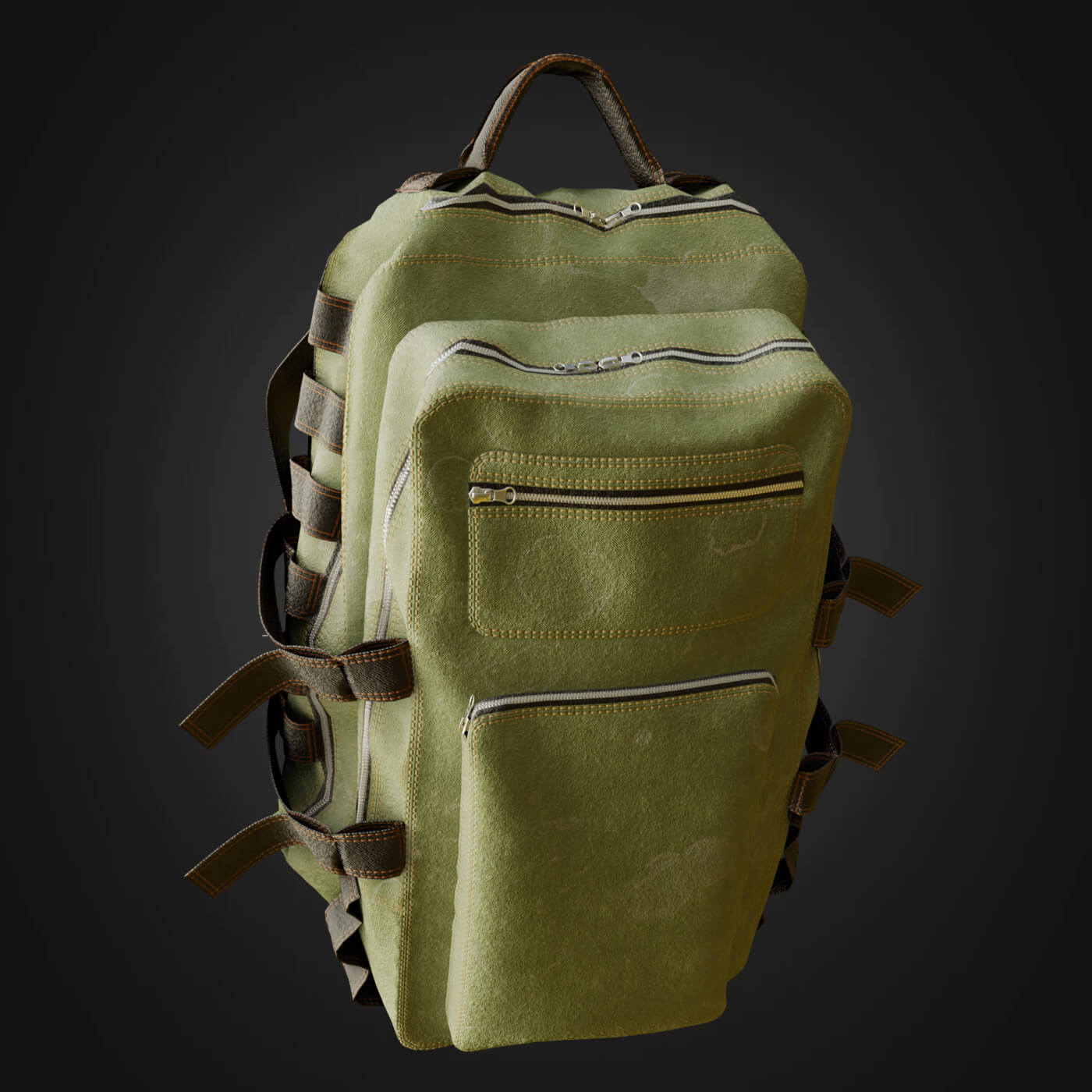 Backpacks Set - 3D Model by old_hunter