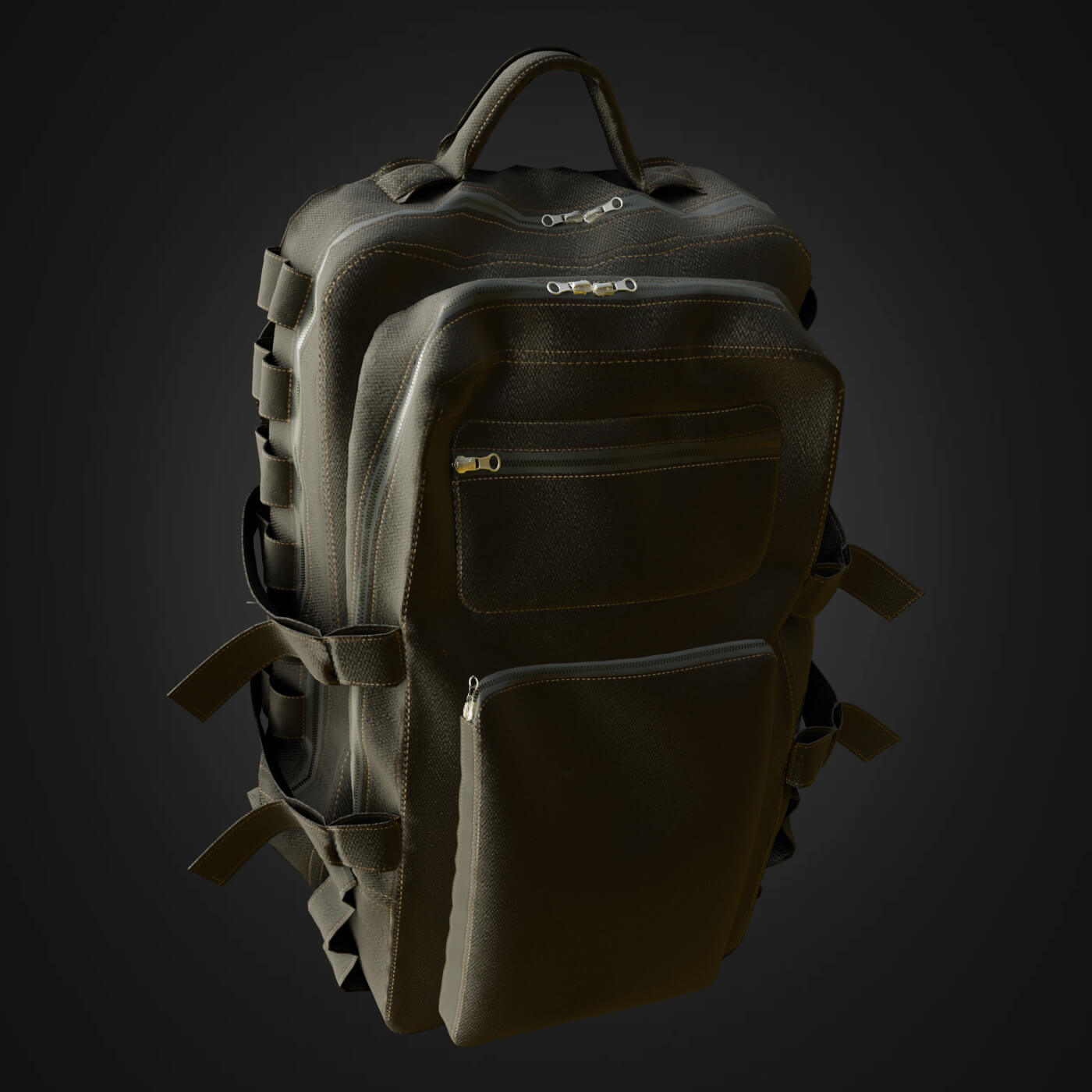Backpacks Set - 3D Model by old_hunter