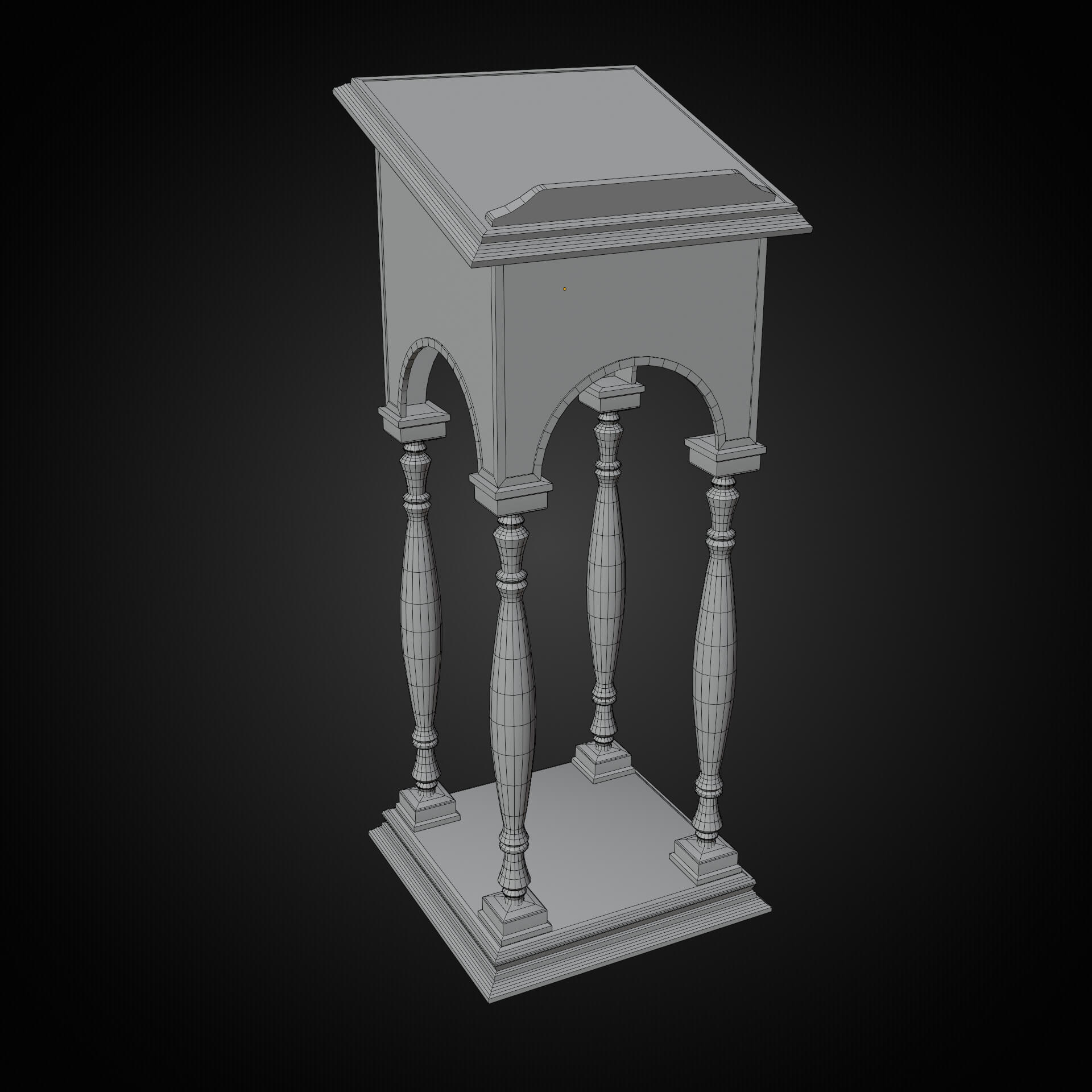 Model of a Church Lectern by old_hunter