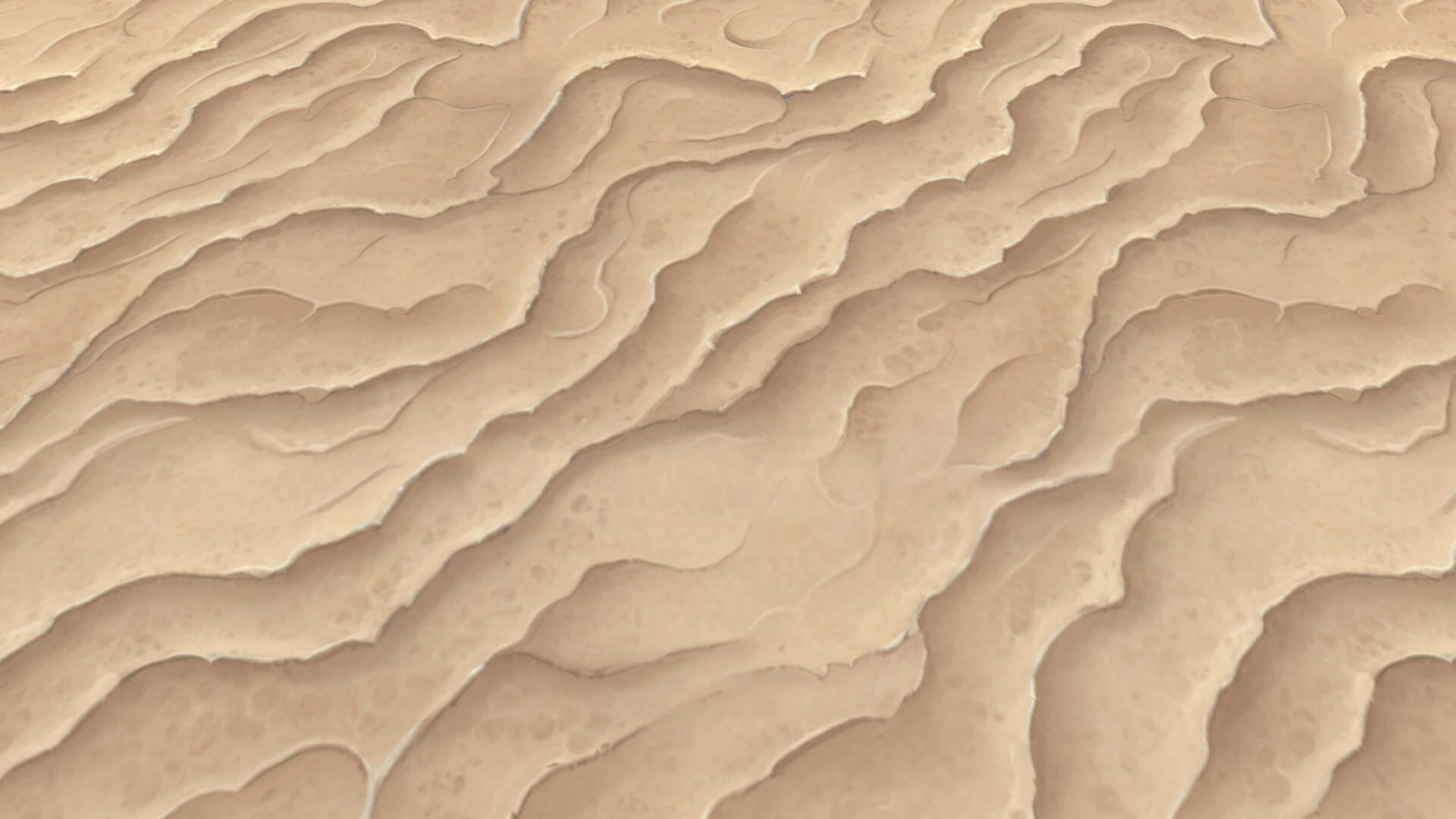 Hand Painted Textures – Vol 148 – Sand - 3D Texture by oleekconder