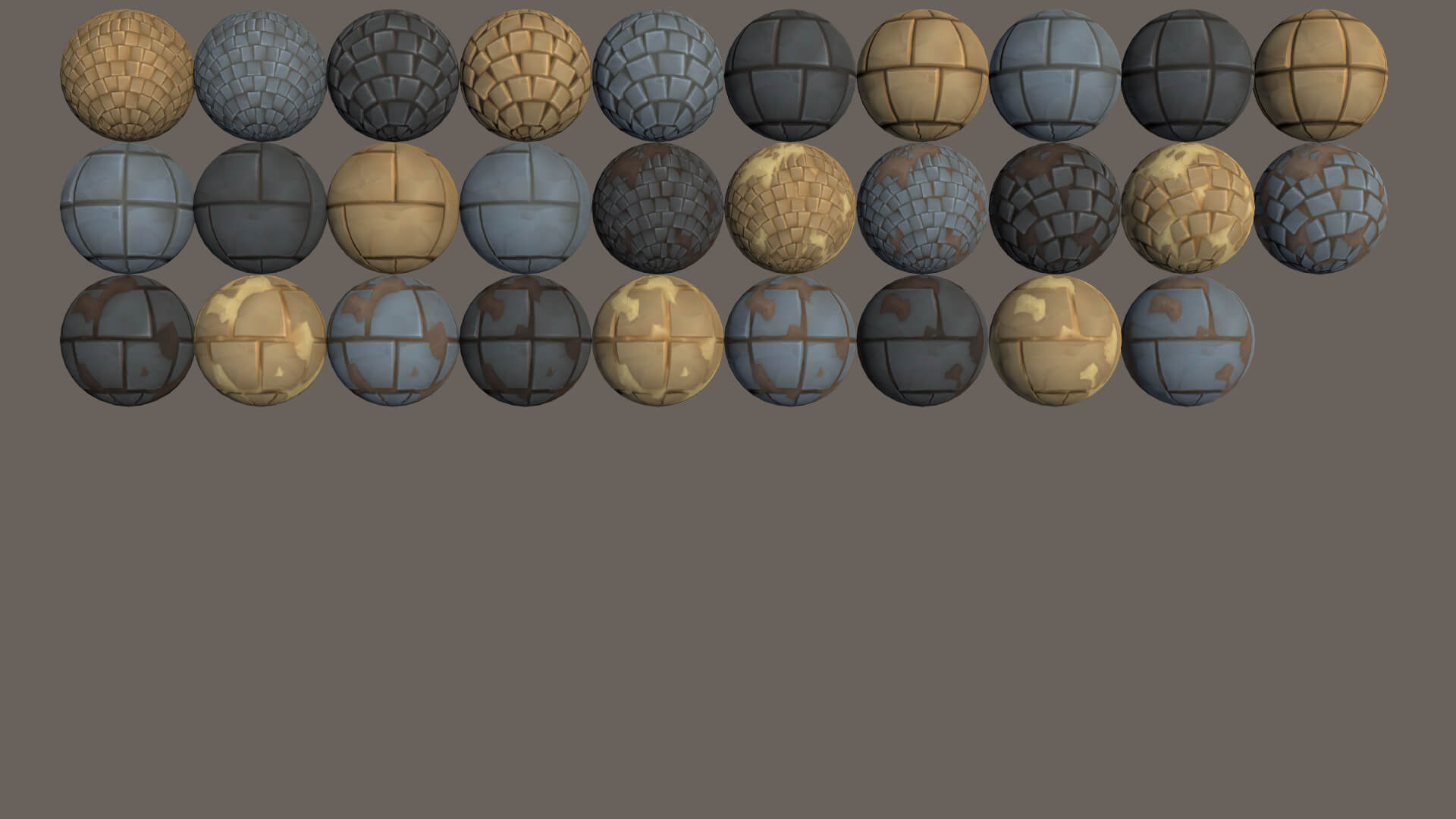 Hand Painted Textures – Mega Pack Vol 1 - 3D Texture by oleekconder