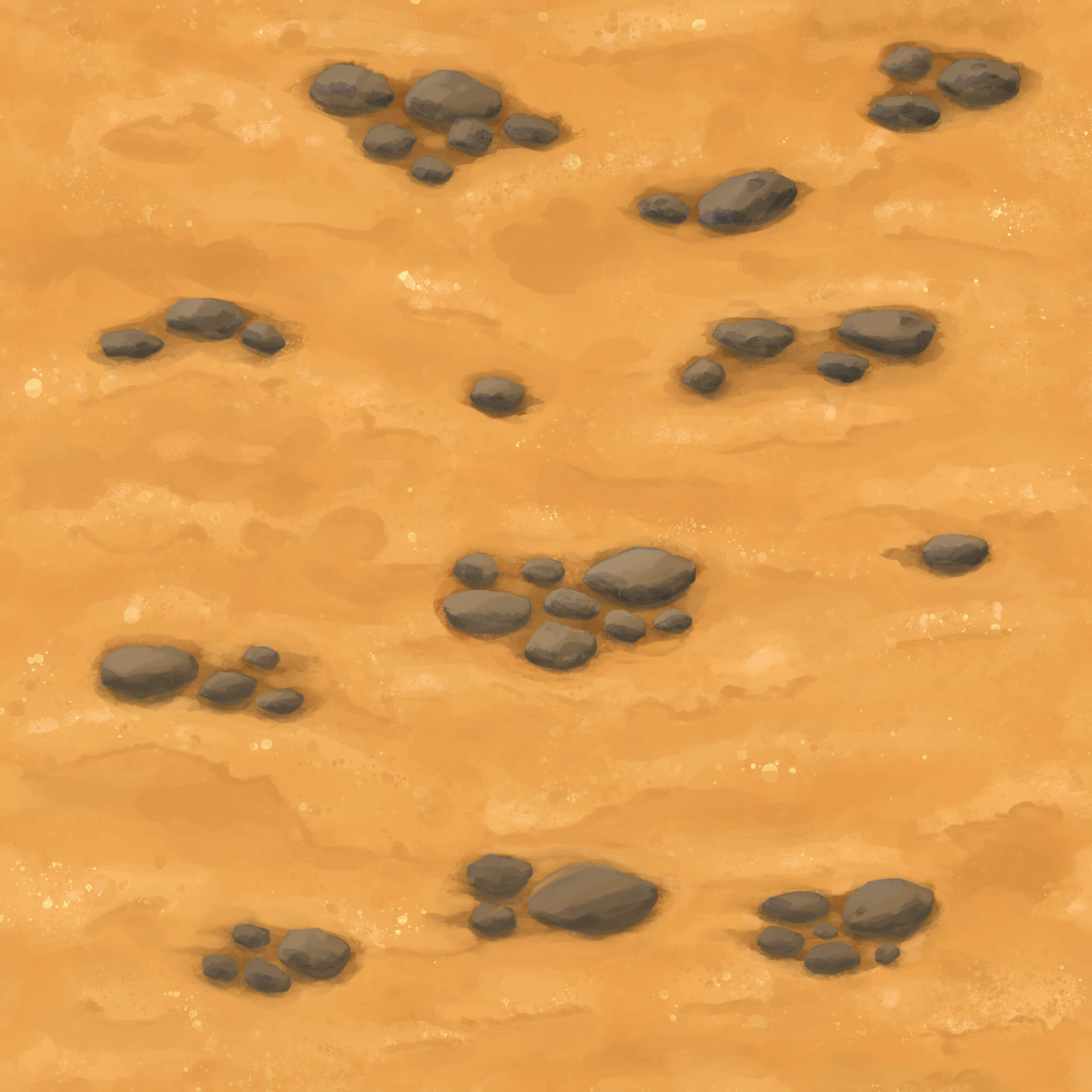 Hand Painted Textures - Vol 1 - Sand 3D Texture by oleekconder