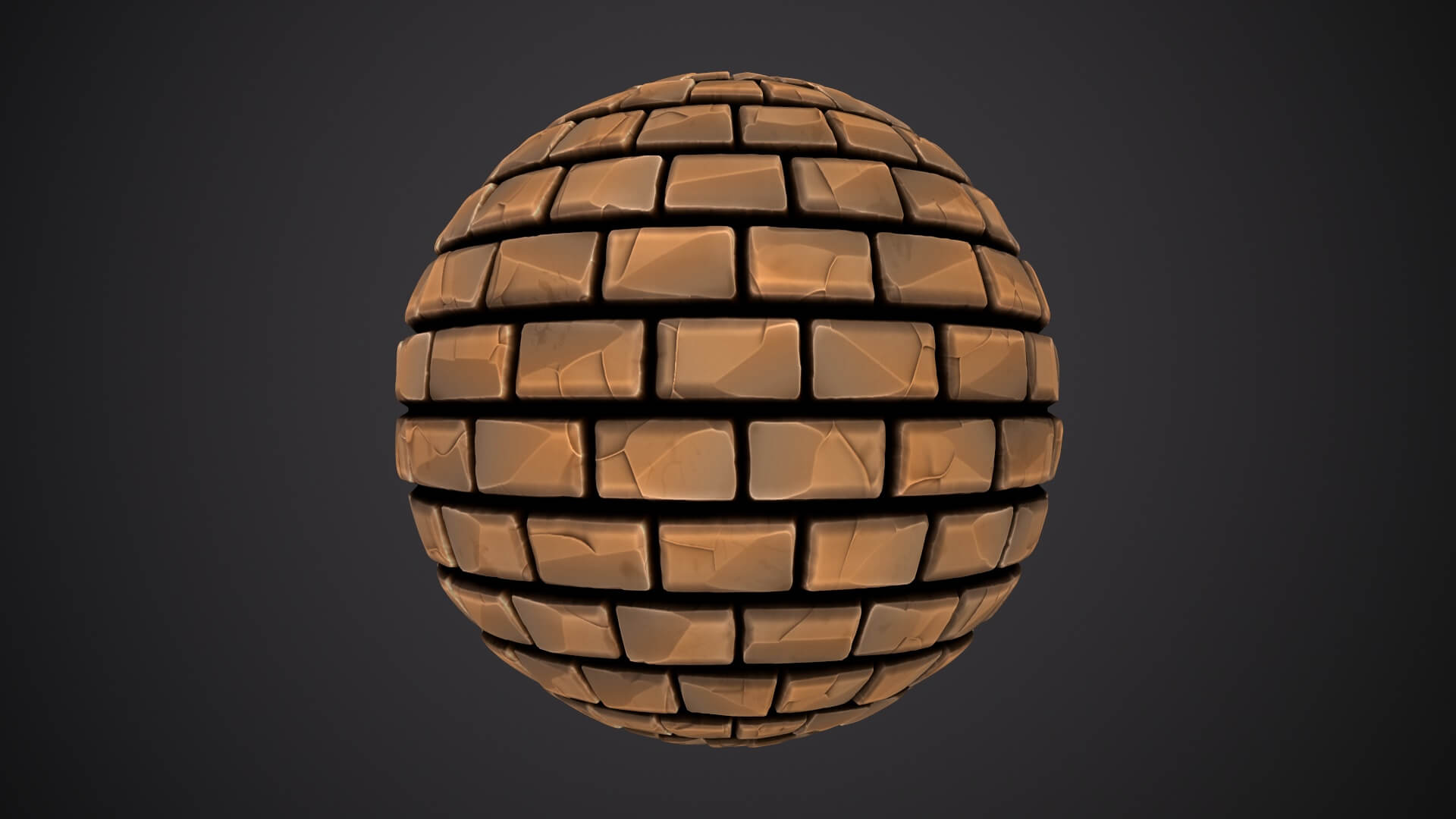 Hand Painted Textures - Vol 10 - Bricks 3D Texture by oleekconder