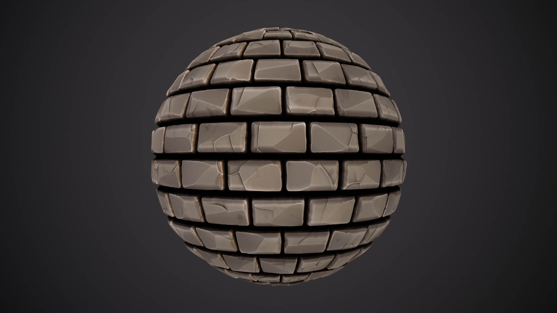 Hand Painted Textures - Vol 10 - Bricks 3D Texture by oleekconder