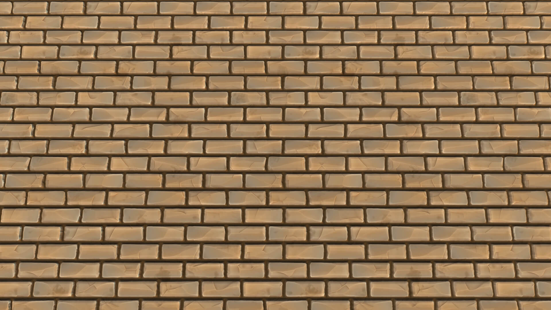 Hand Painted Textures - Vol 10 - Bricks 3D Texture by oleekconder
