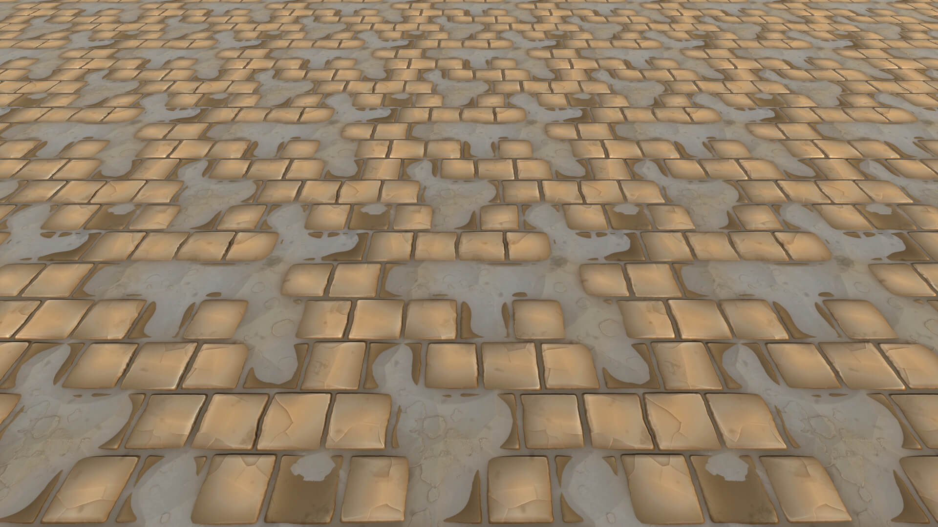 Hand Painted Textures - Vol 11 - Tiles 3D Texture by oleekconder