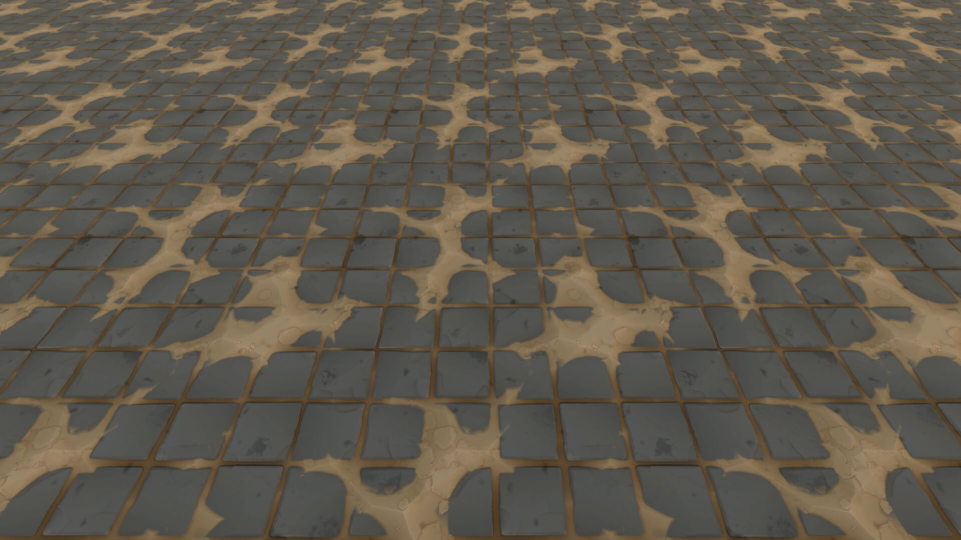 Hand Painted Textures - Vol 11 - Tiles 3D Texture by oleekconder