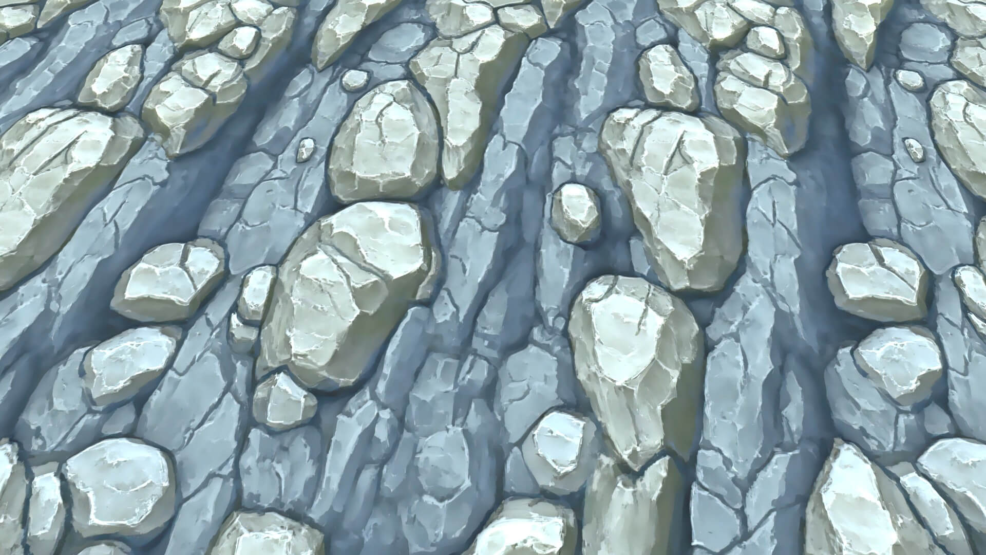 Hand Painted Textures – Vol 113 – Rocks - 3D Texture by oleekconder