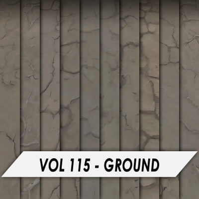 Hand Painted Textures – Vol 115 – Ground - 3D Texture by oleekconder
