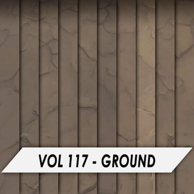 Hand Painted Textures – Vol 117 – Ground - 3D Texture by oleekconder