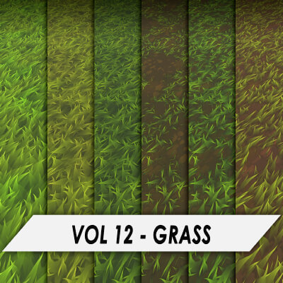 10 Seamless PBR Grass Textures - Free 3D Texture by SeTa