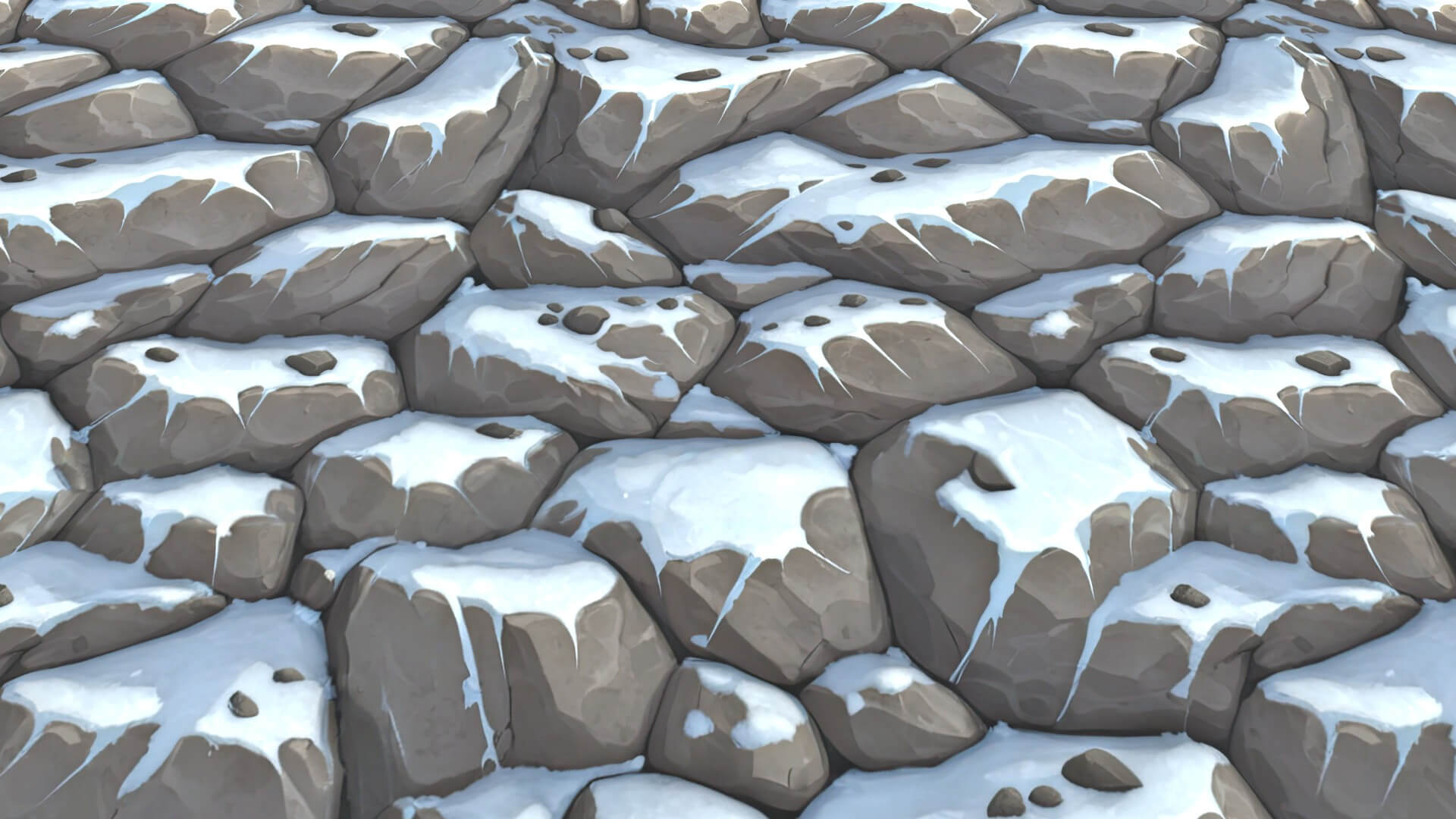 Hand Painted Textures – Vol 126 – Snow - 3D Texture by oleekconder