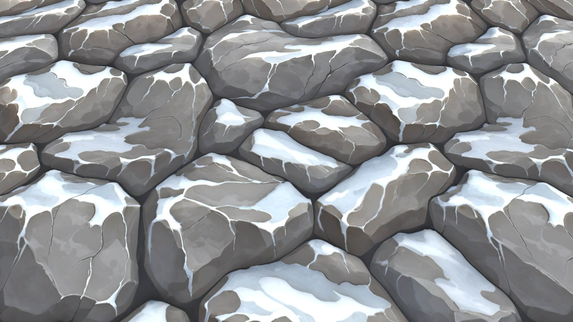 Hand Painted Textures – Vol 126 – Snow - 3D Texture by oleekconder