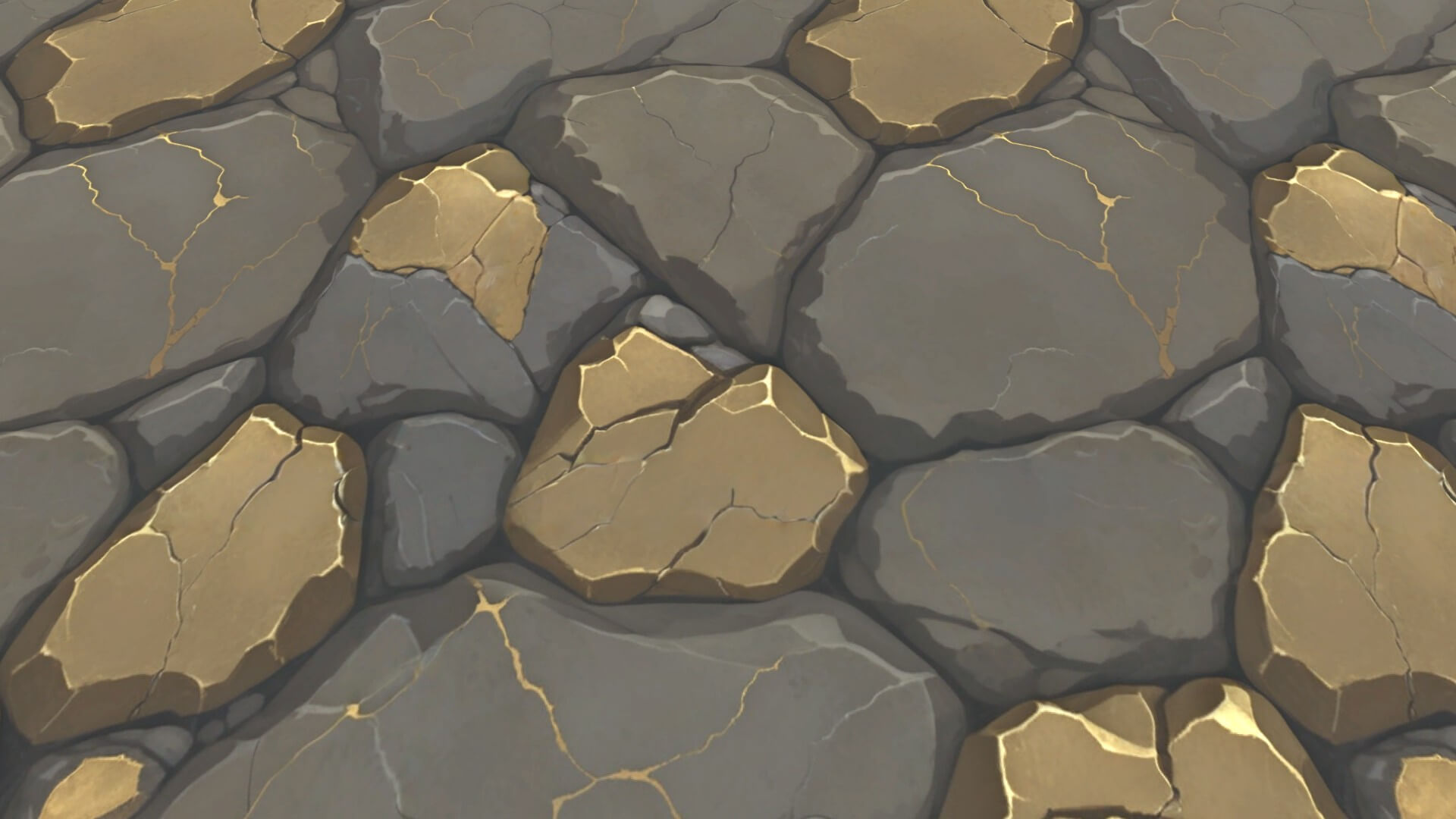 Hand Painted Textures – Vol 133 – Ore - 3D Texture by oleekconder