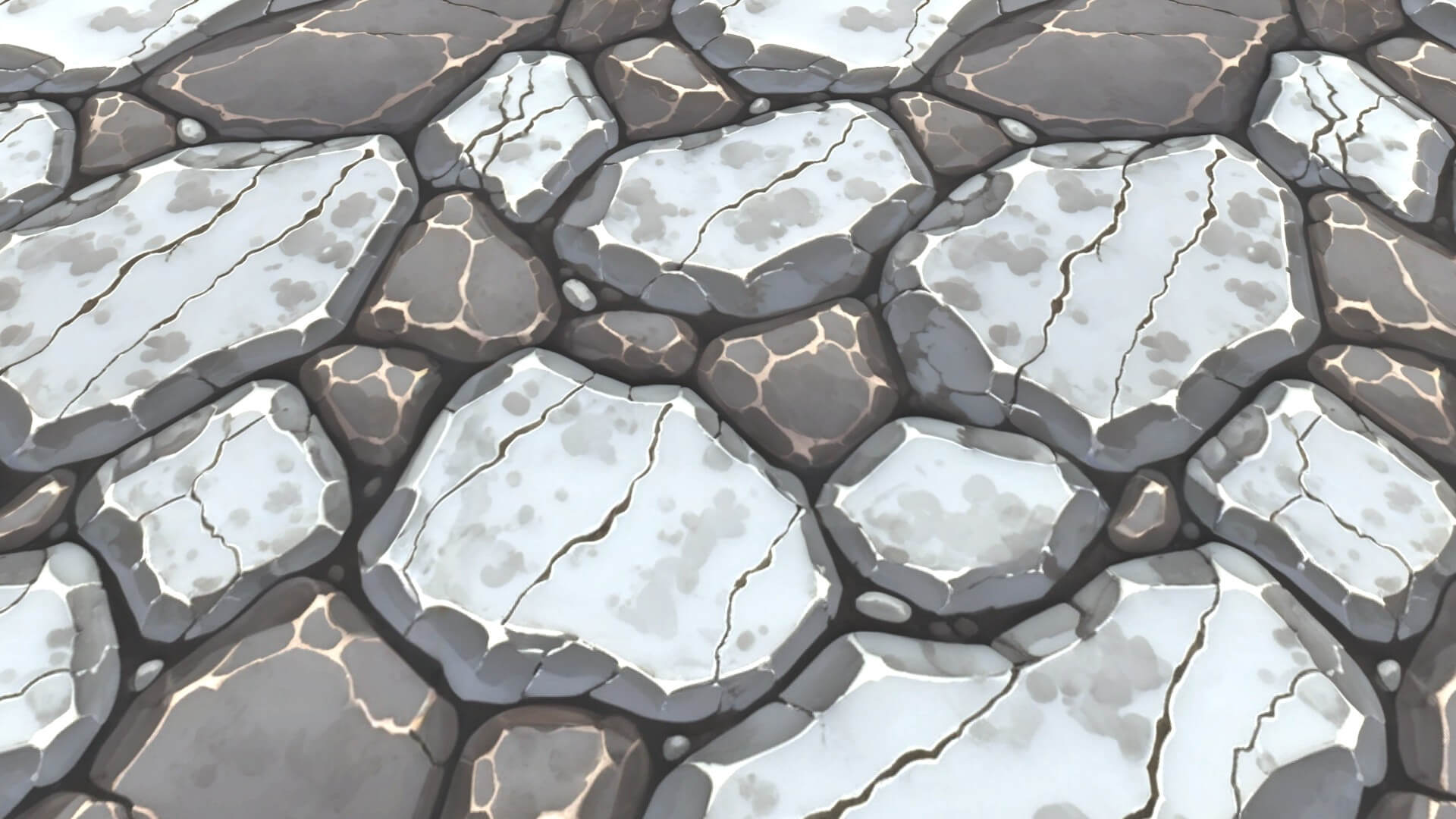 Hand Painted Textures – Vol 133 – Ore - 3D Texture by oleekconder