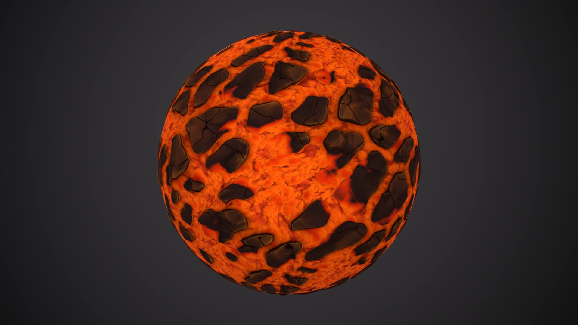 Stylized Textures - Vol 18 - Lava 3D Texture by oleekconder