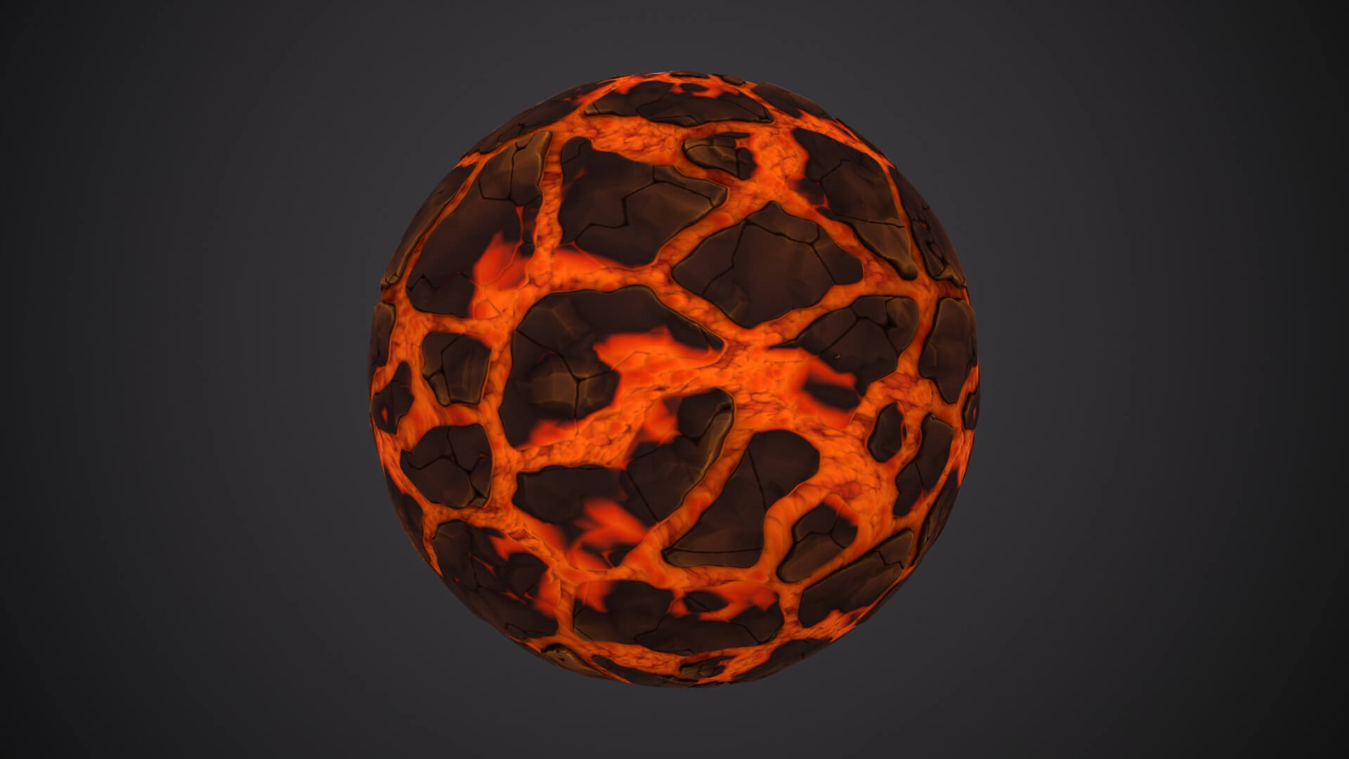 Stylized Textures - Vol 18 - Lava 3D Texture by oleekconder