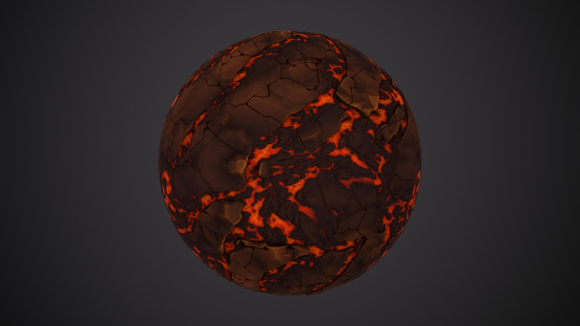 Stylized Textures - Vol 18 - Lava 3D Texture by oleekconder