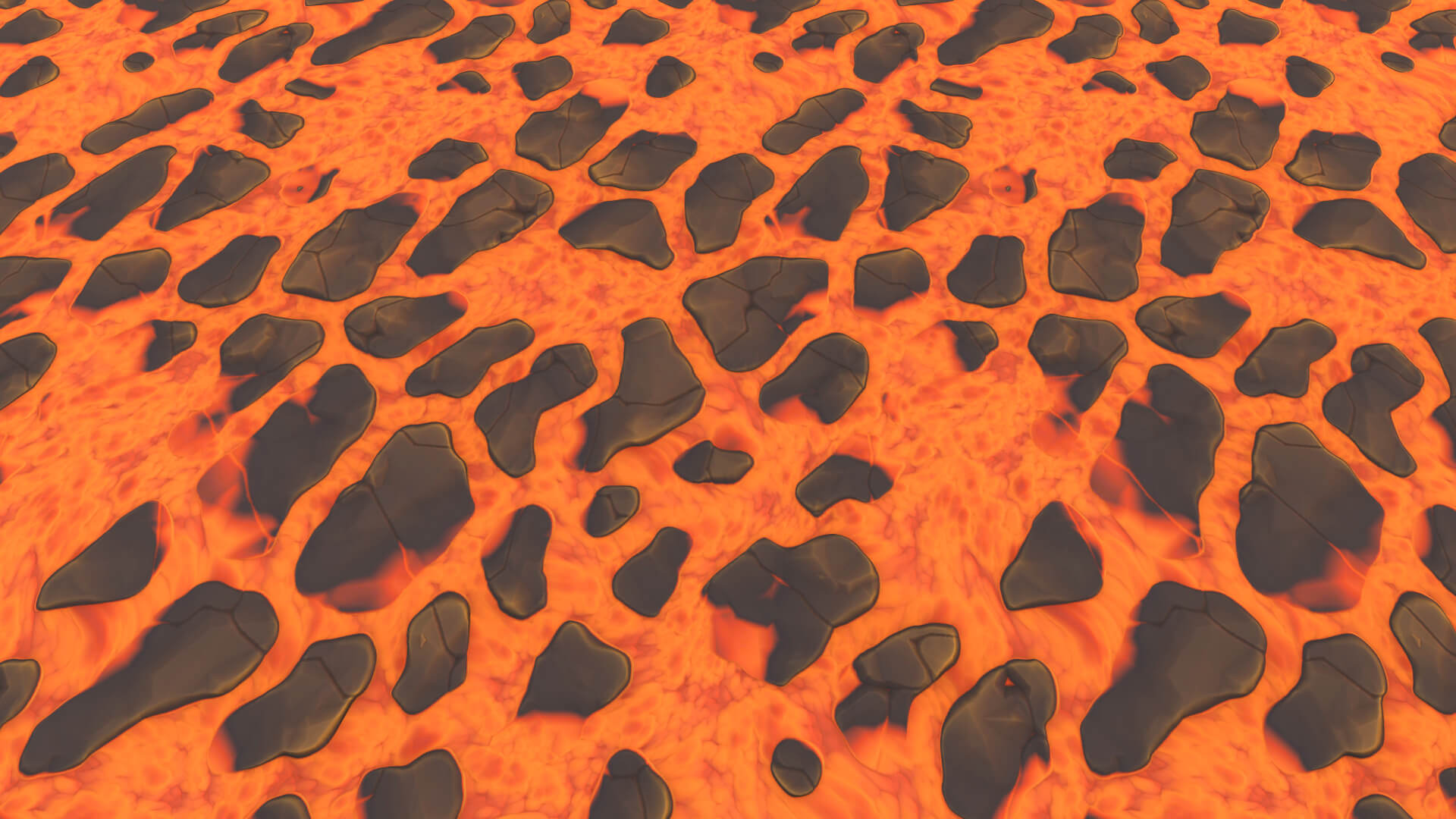 Stylized Textures - Vol 18 - Lava 3D Texture by oleekconder
