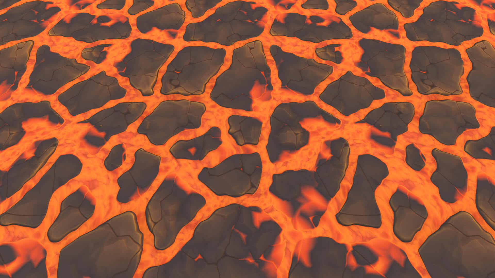 Stylized Textures - Vol 18 - Lava 3D Texture by oleekconder
