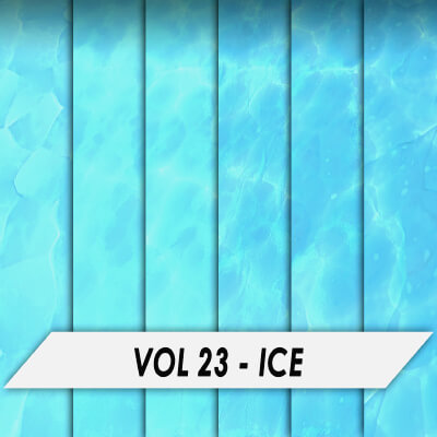 Stylized Textures - Vol 23 - Ice 3D Texture by oleekconder