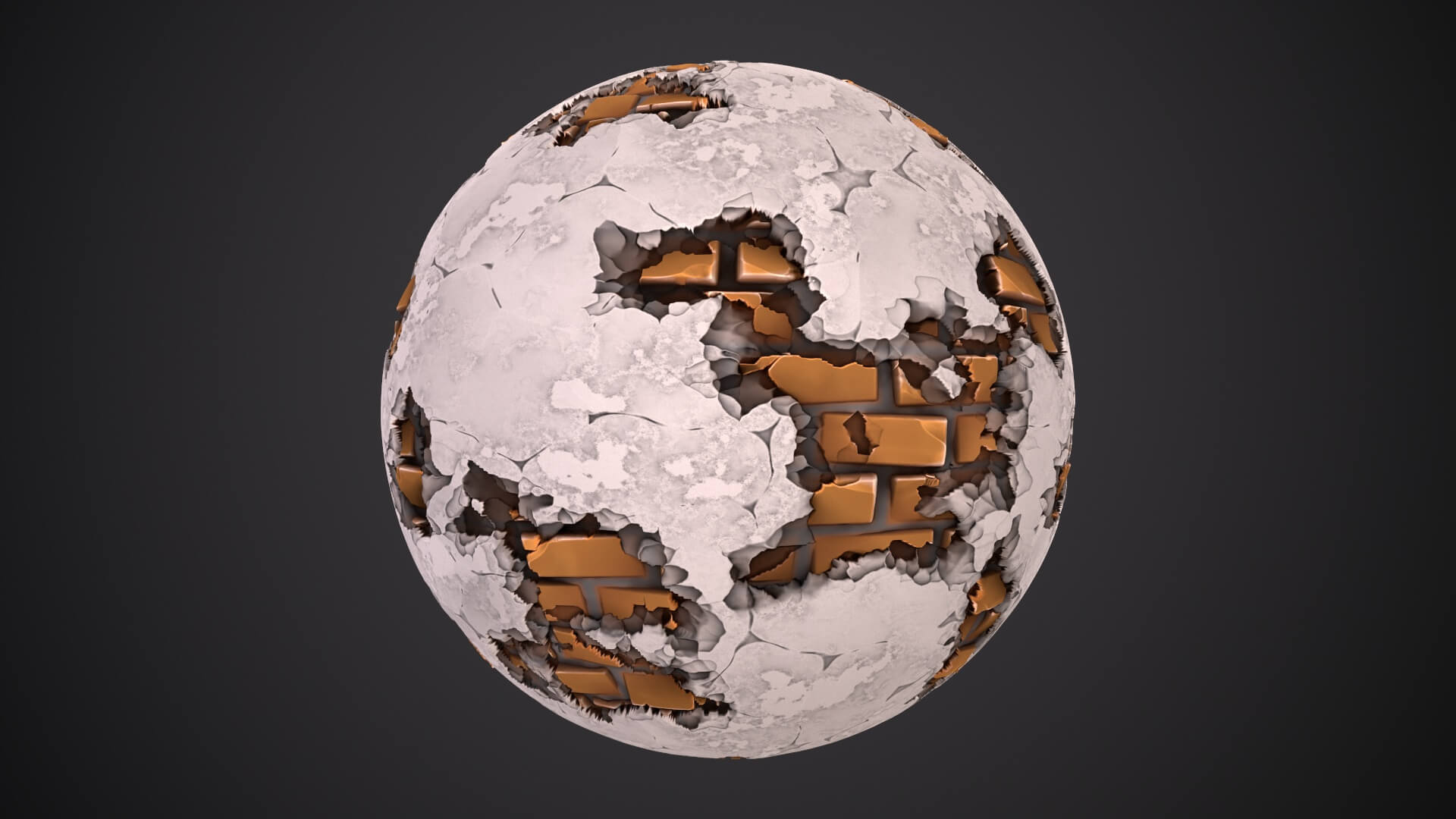 Hand Painted Textures - Vol 30 - Walls 3D Texture by oleekconder