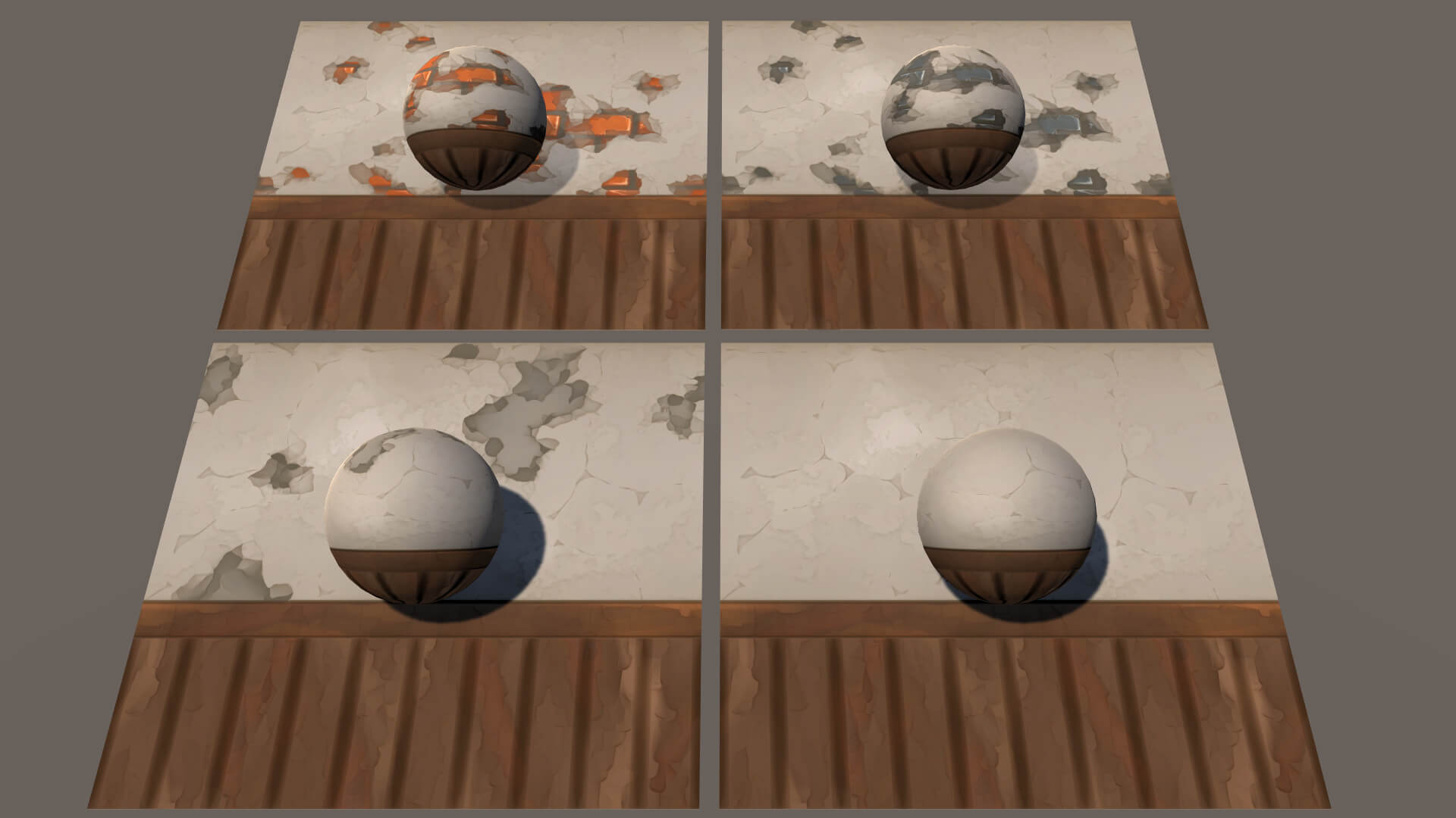 Hand Painted Textures - Vol 30 - Walls 3D Texture by oleekconder