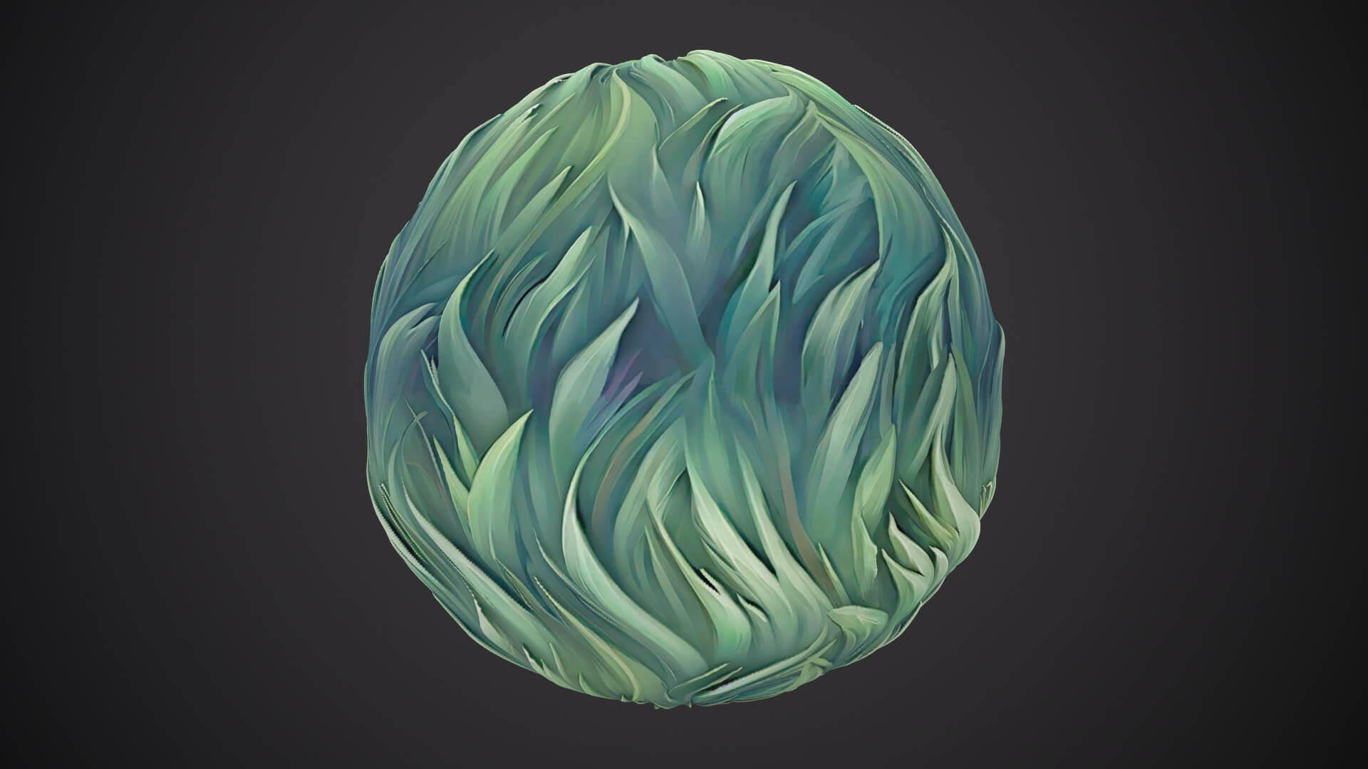 Stylized Textures - Vol 34 - Grass 3D Texture by oleekconder