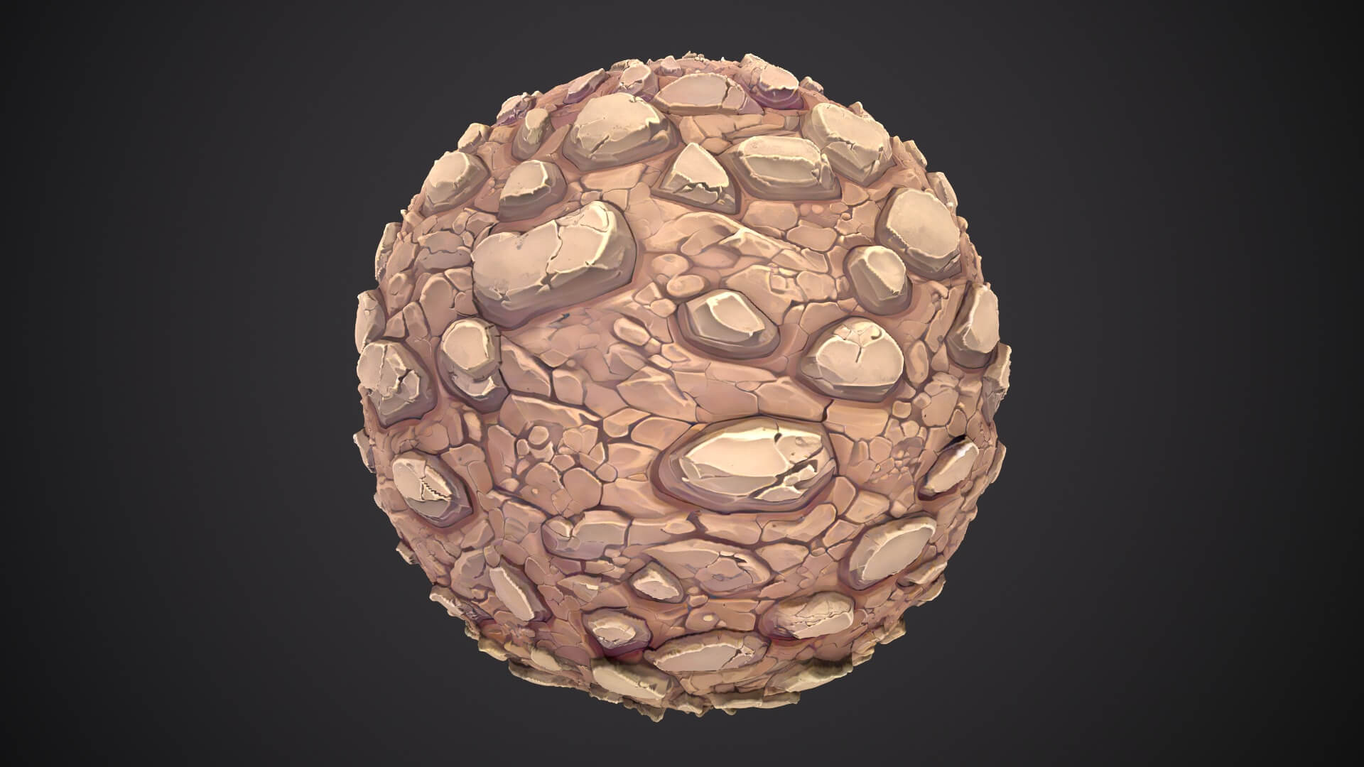 Hand Painted Textures - Vol 38 - Rocks 3D Texture by oleekconder