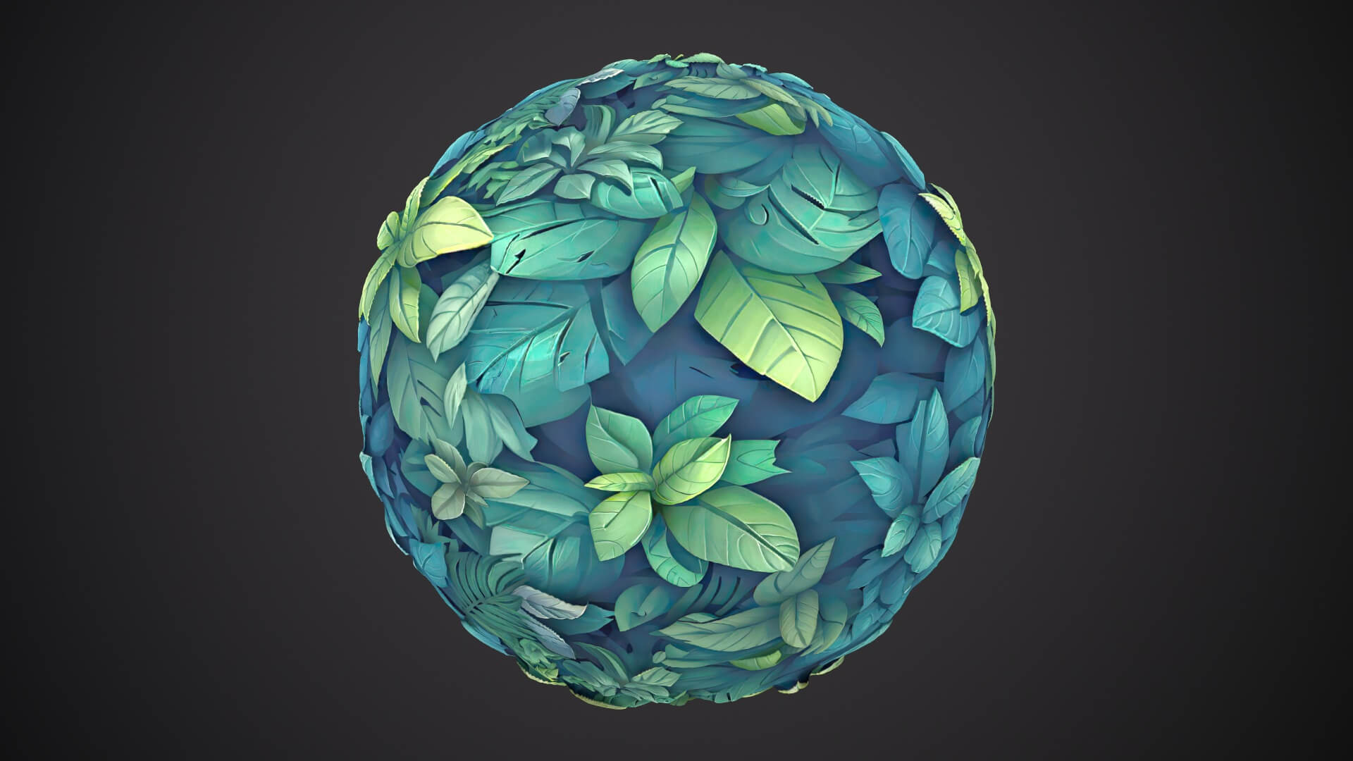 Hand Painted Textures - Vol 41 - Jungle 3D Texture by oleekconder