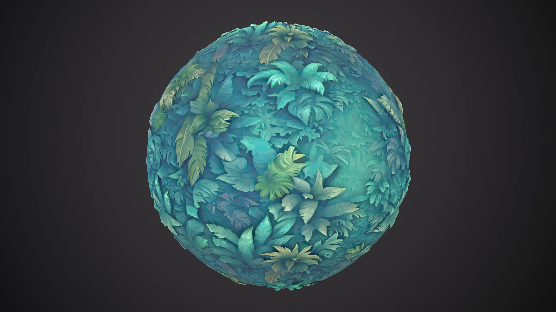 Hand Painted Textures - Vol 41 - Jungle 3D Texture by oleekconder