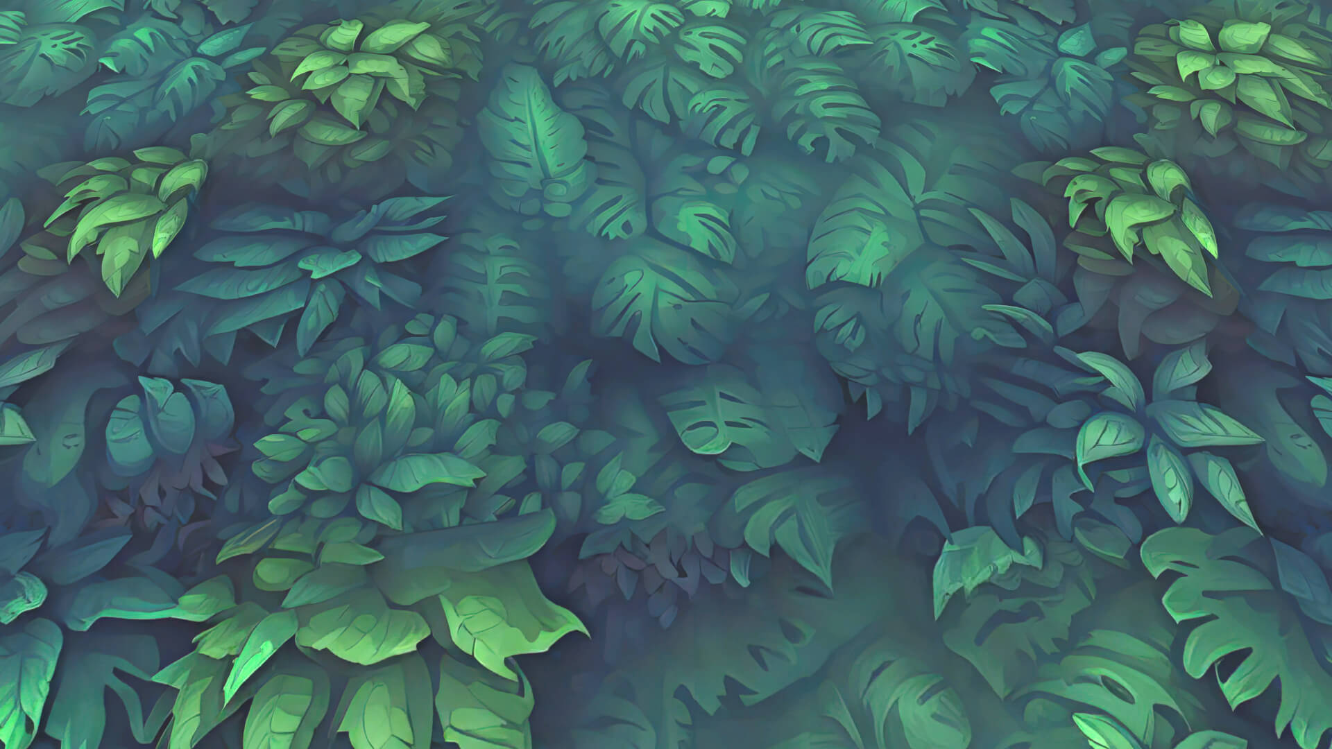 Hand Painted Textures - Vol 41 - Jungle 3D Texture by oleekconder