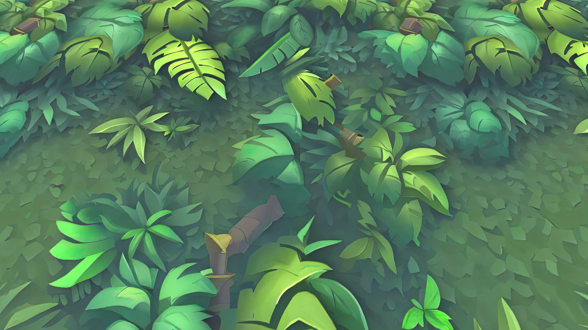 Hand Painted Textures - Vol 41 - Jungle 3D Texture by oleekconder