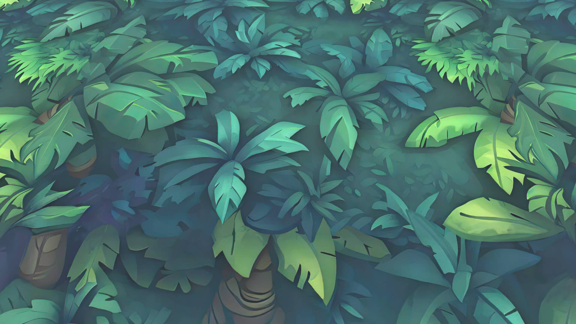 Hand Painted Textures - Vol 41 - Jungle 3D Texture by oleekconder